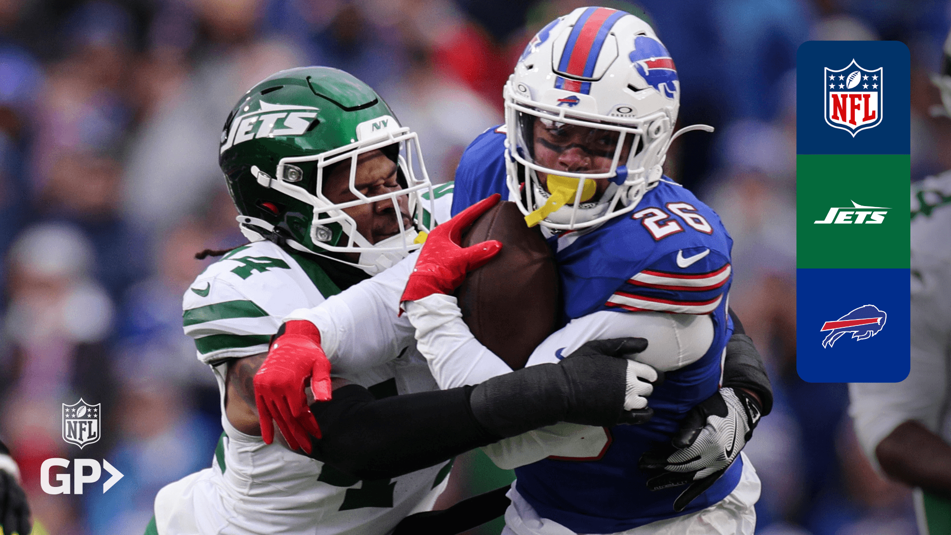 شاهد البث المباشر لـ Jets @ Bills | DAZN DJ