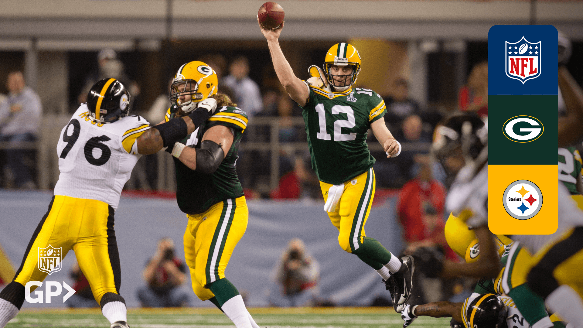 Regardez Super Bowl XLV: Packers vs. Steelers en direct | DAZN BE