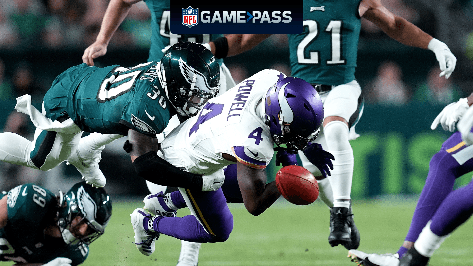 Watch Vikings @ Eagles Live Stream | DAZN IQ