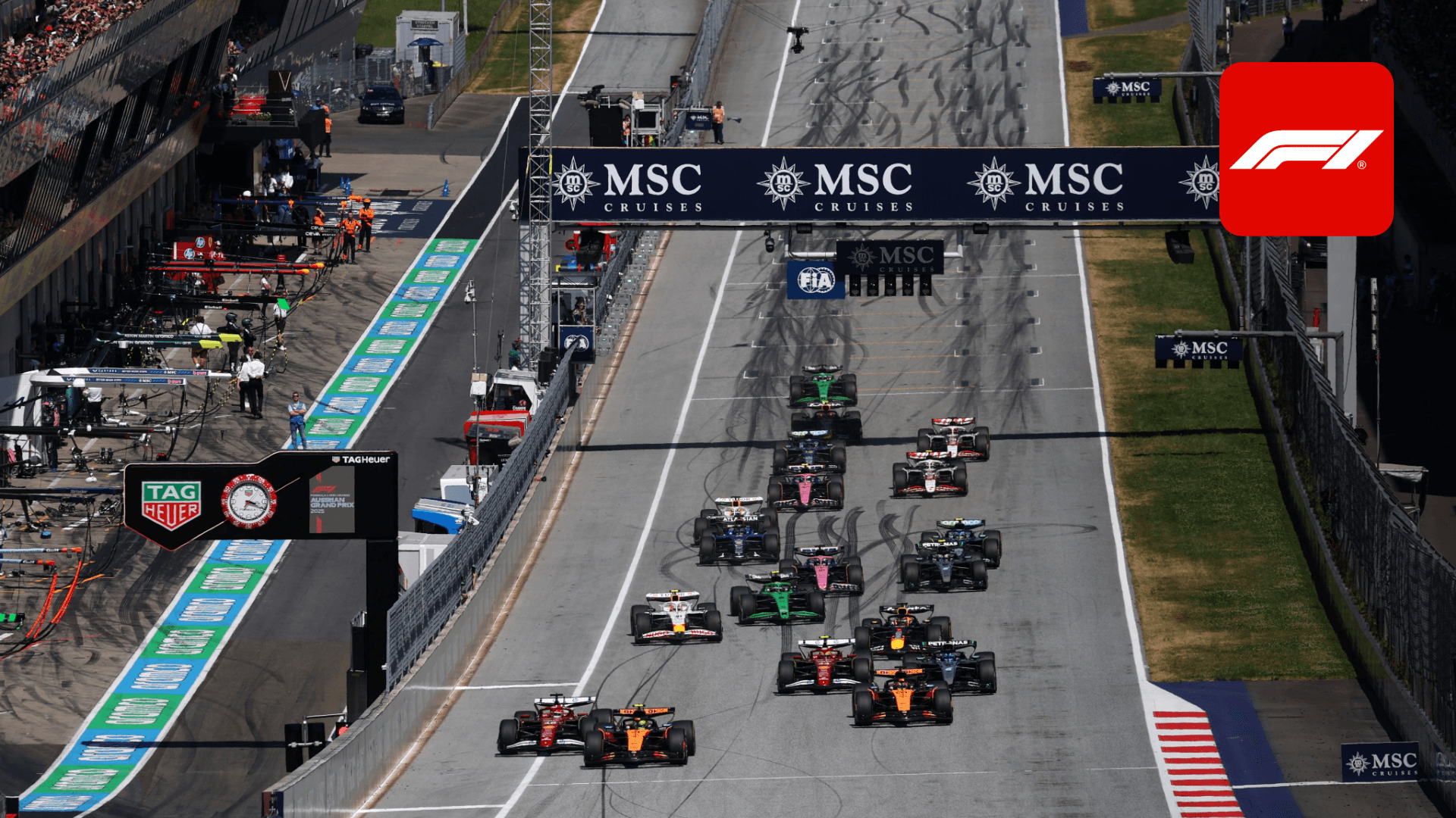 Ver Carrera | MSC Cruises GP de Austria Online en Directo | DAZN ES