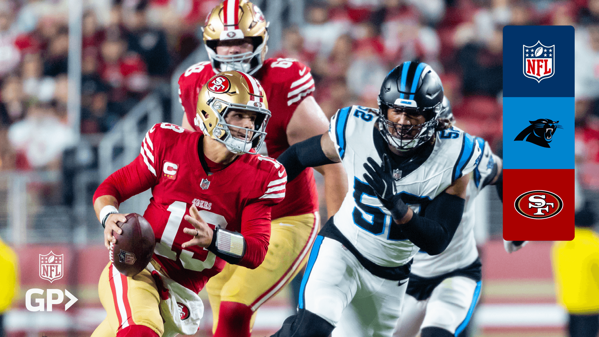 Vê Panthers @ 49ers em Direto Online | DAZN PT
