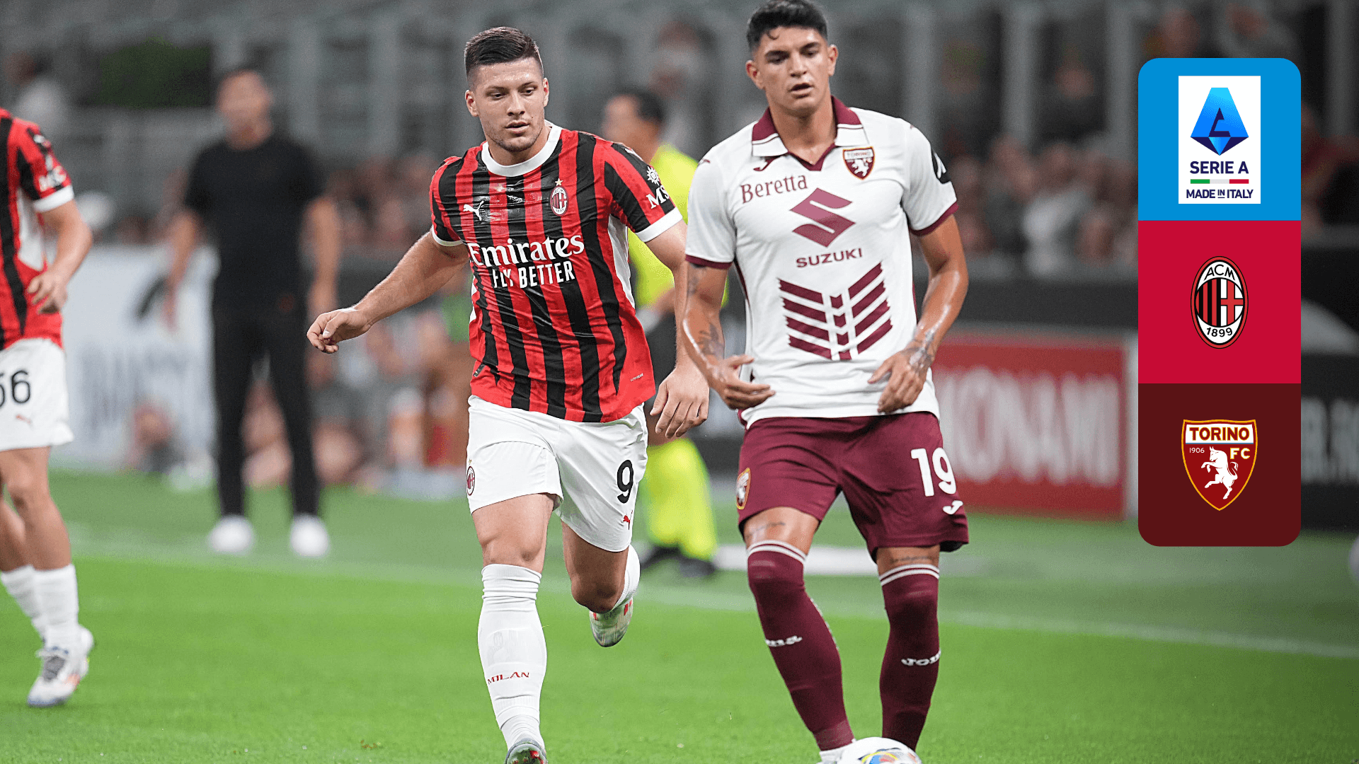 Watch Milan - Torino (Italian Commentary) Live Stream | DAZN CH