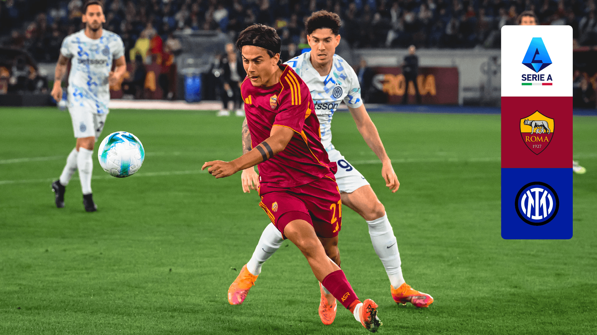Watch Roma - Inter Live Stream Online | DAZN BE