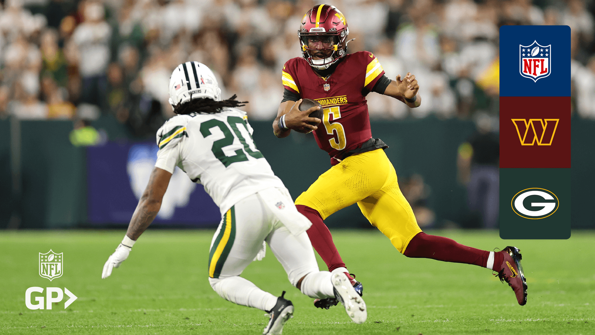 Commanders @ Packers (Prime Vision with Next Gen Stats) | DAZN HK