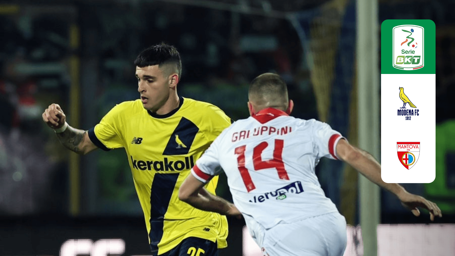 Modena - Mantova in Diretta Streaming | DAZN IT