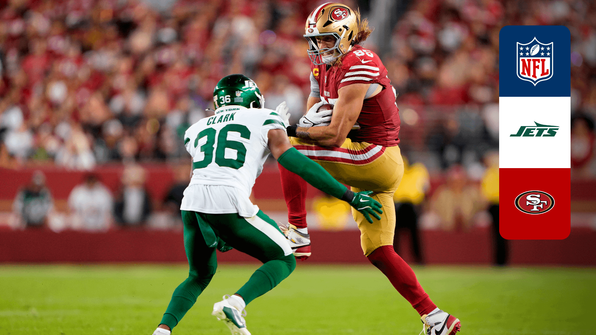 Watch Jets @ 49ers (German commentary) Live Stream | DAZN DE