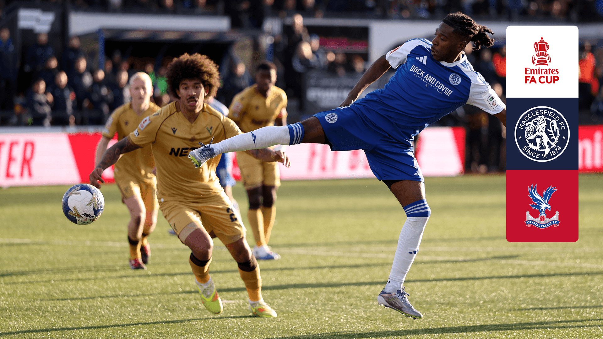 Bekijk Macclesfield - Crystal Palace-livestreams online | DAZN BE