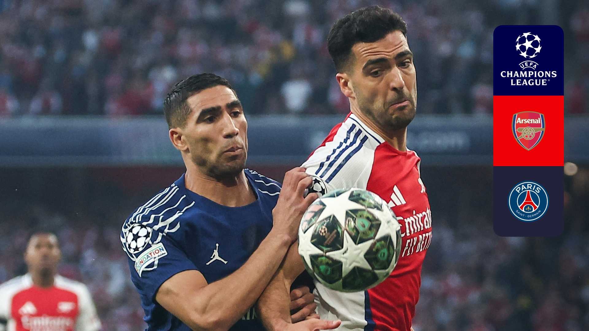 Watch Arsenal - PSG | Semi-final (Leg 1) Live Stream | DAZN DE