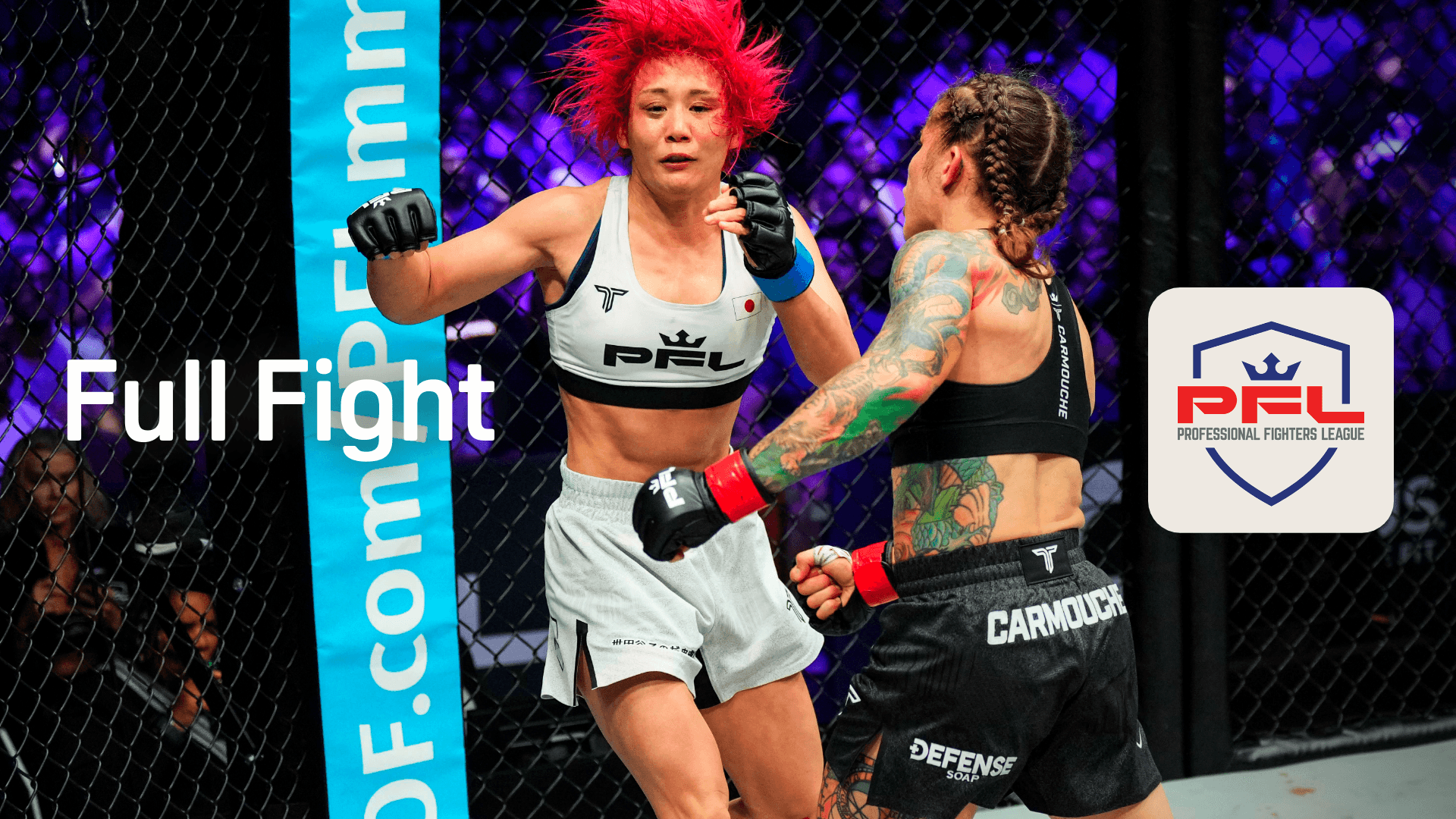 Watch PFL 4 | 2024: Carmouche vs. Watanabe Online | DAZN DZ