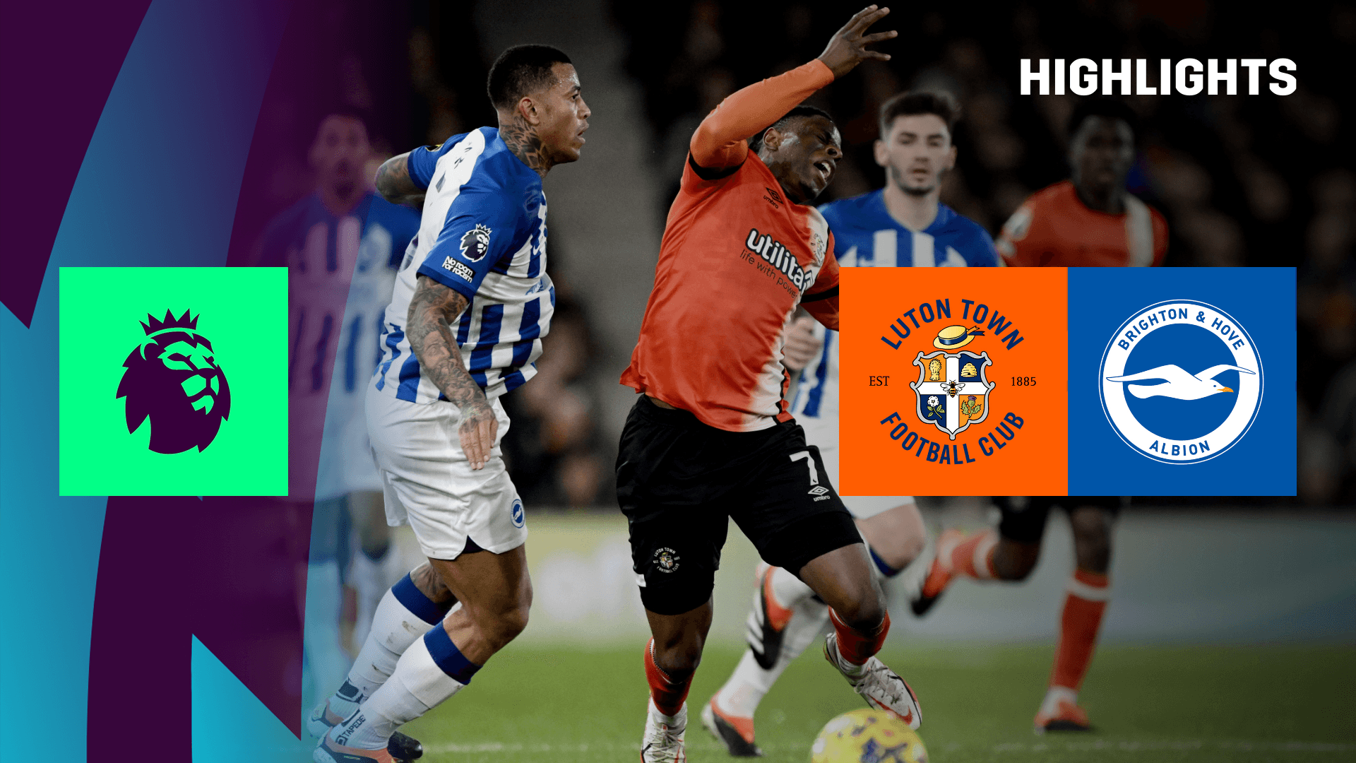 Watch Luton x Brighton Live Stream | DAZN PT