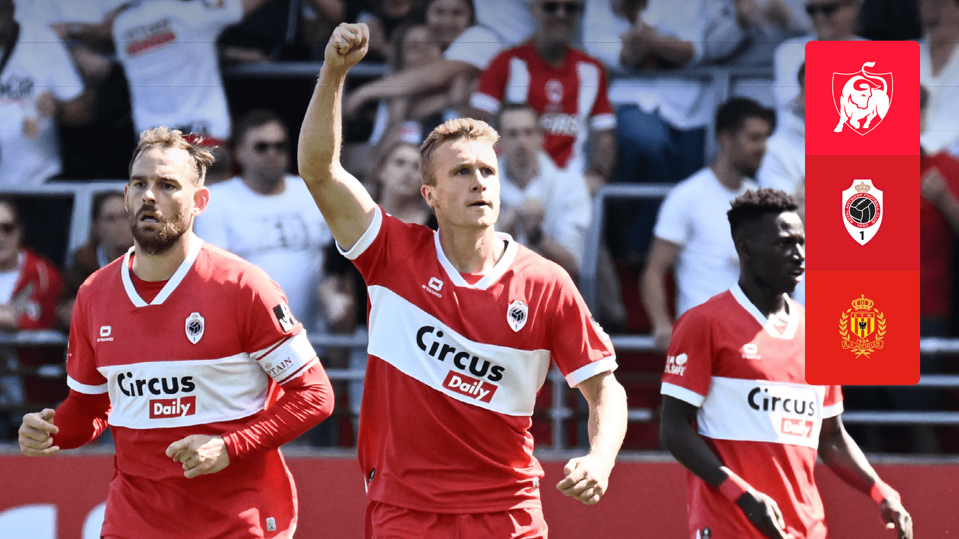 Watch Royal Antwerp FC - KV Mechelen Live Stream | DAZN BE