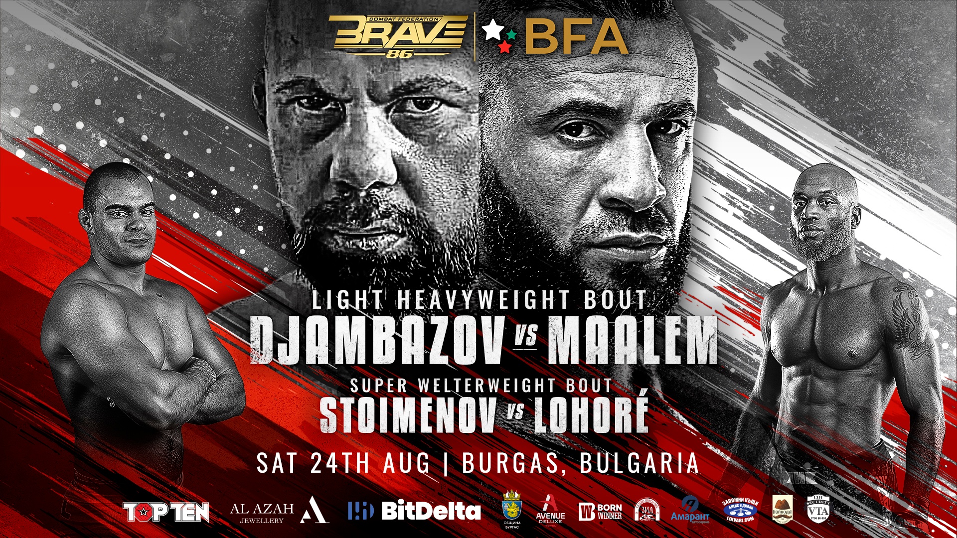 Watch BRAVE CF 86 | Bulgaria Live Stream | DAZN AT