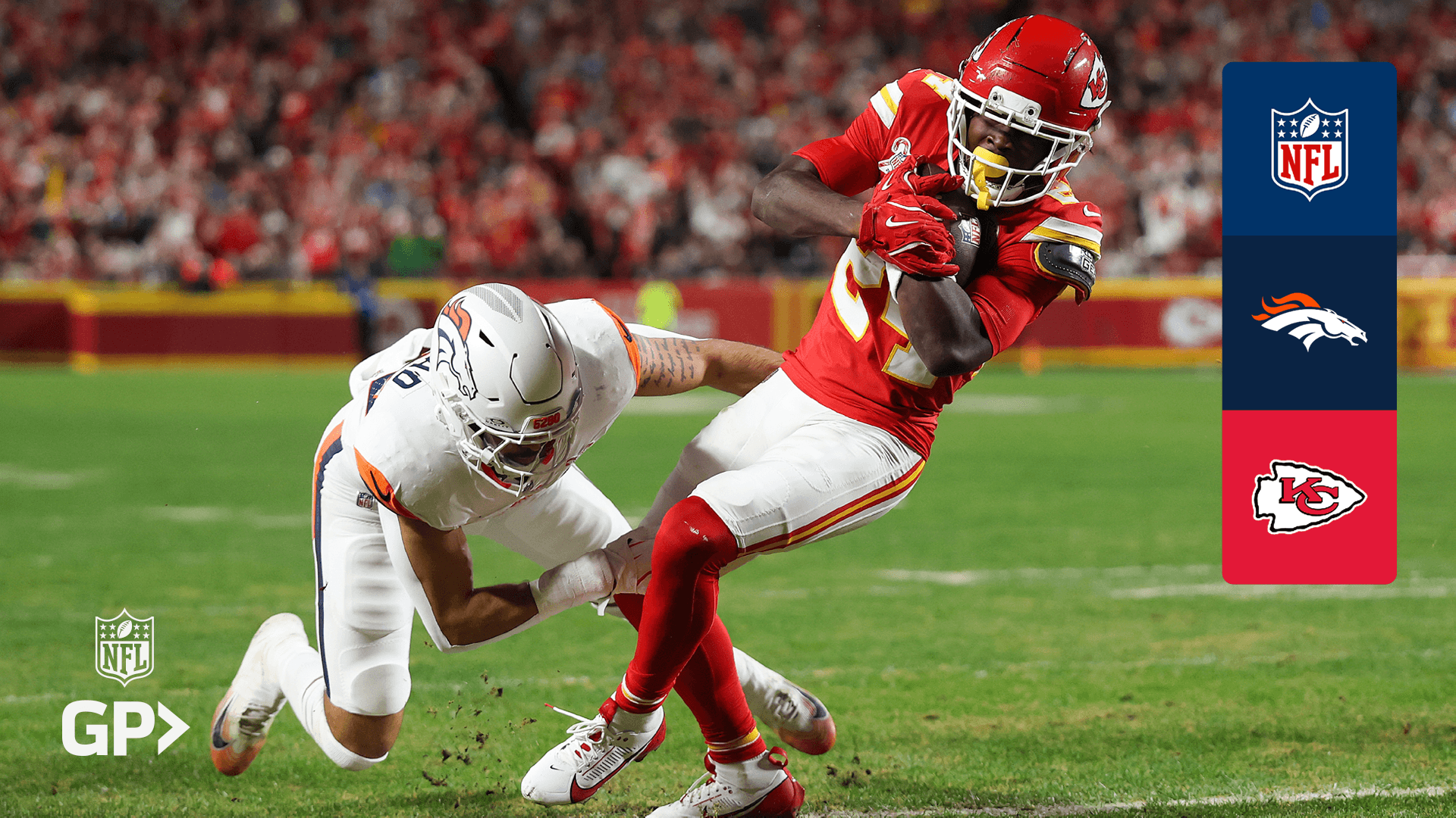 Regardez les diffusions en direct de Broncos @ Chiefs (Prime Vision ...