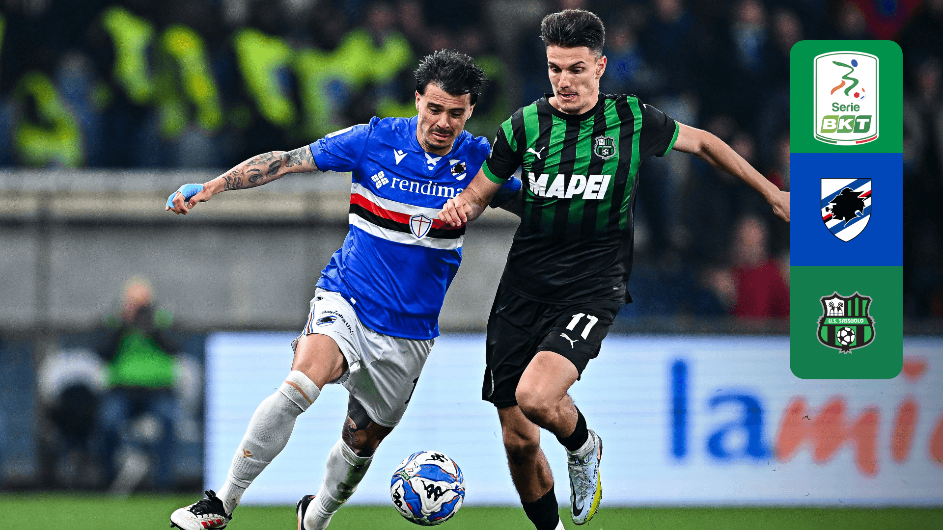 Watch Sampdoria v Sassuolo Live Stream | DAZN IT