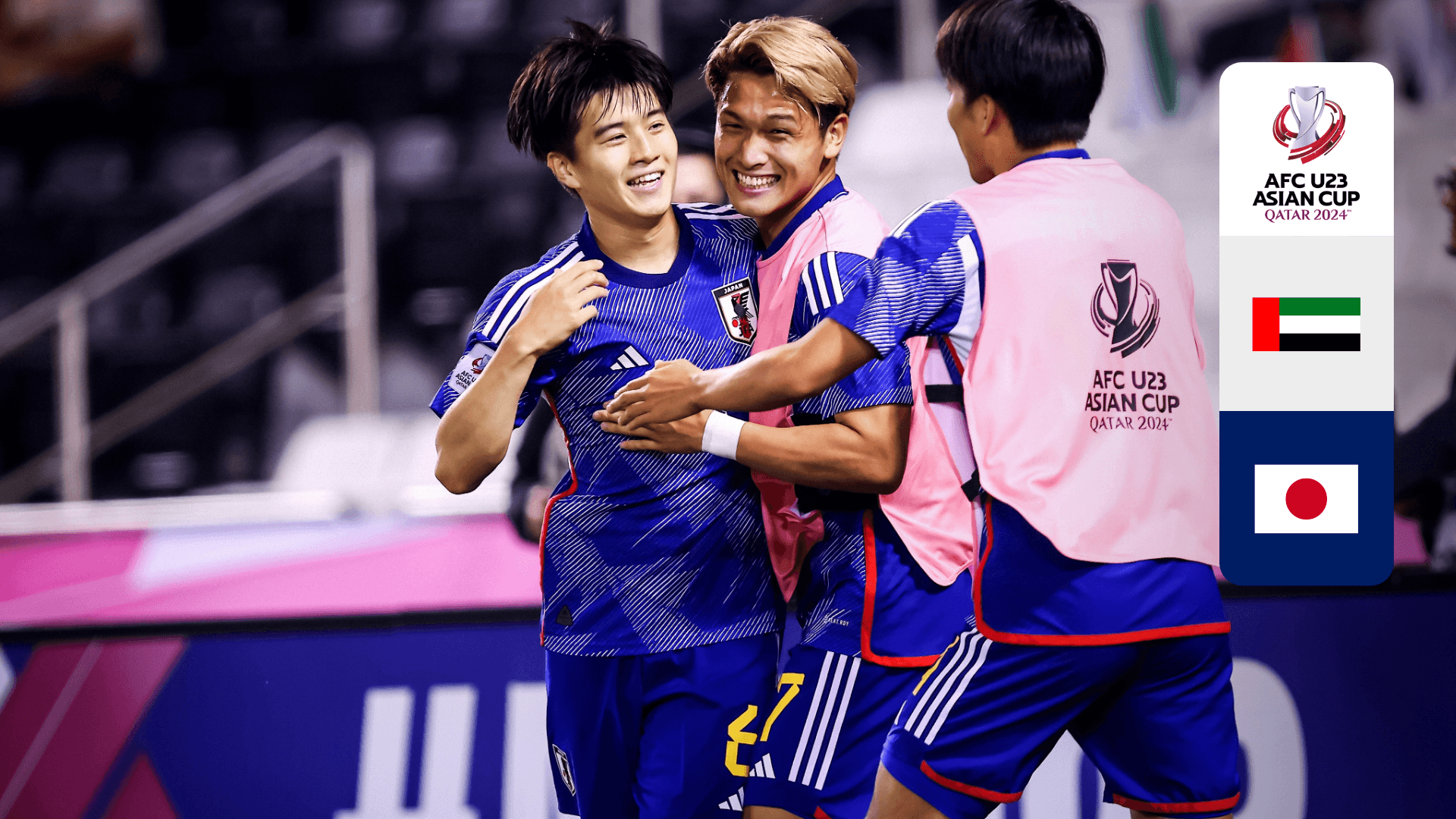 Watch UAE U23 v Japan U23 Live Stream | DAZN JP