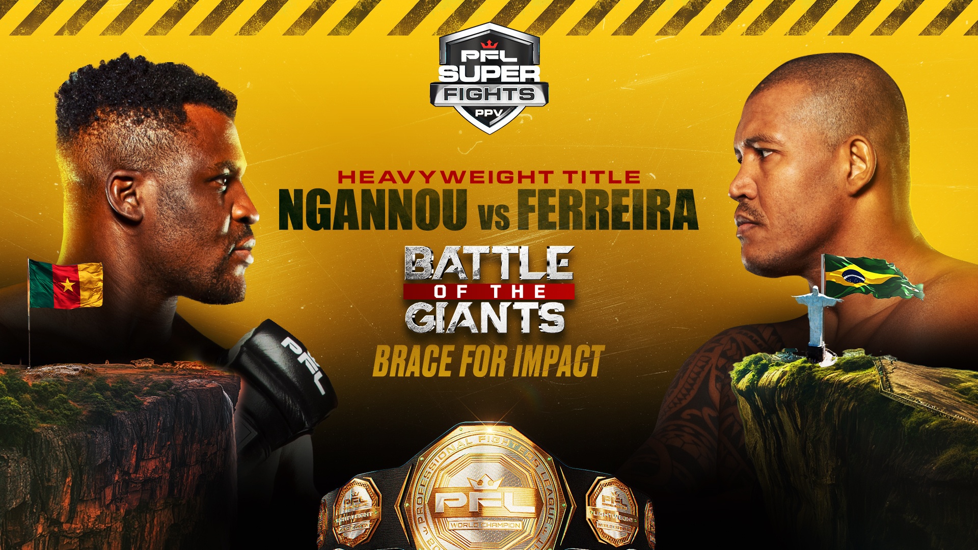Watch Ngannou vs. Ferreira: Battle Of The Giants Live Stream | DAZN GB