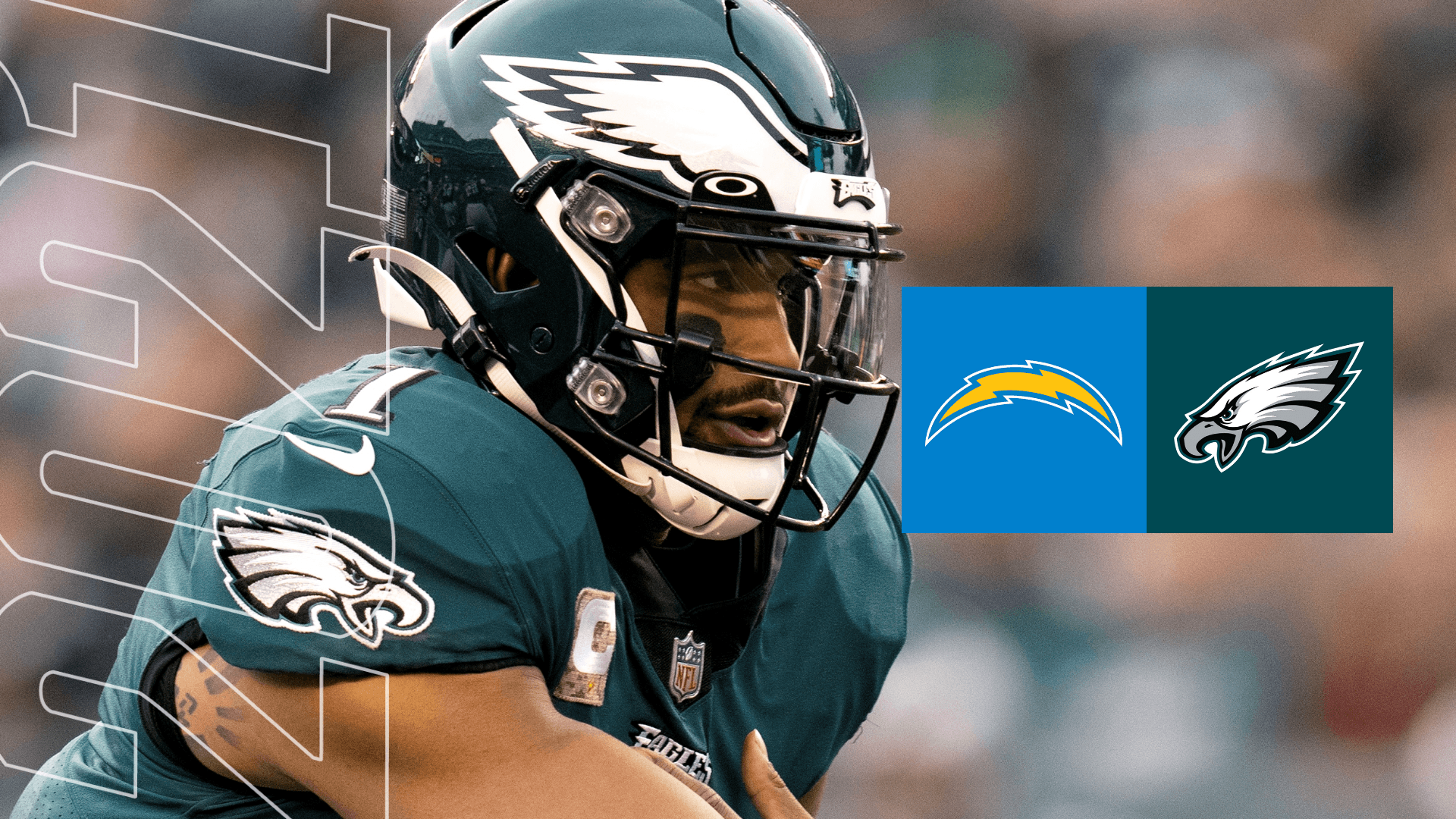 Watch Chargers @ Eagles Live Stream | DAZN FR