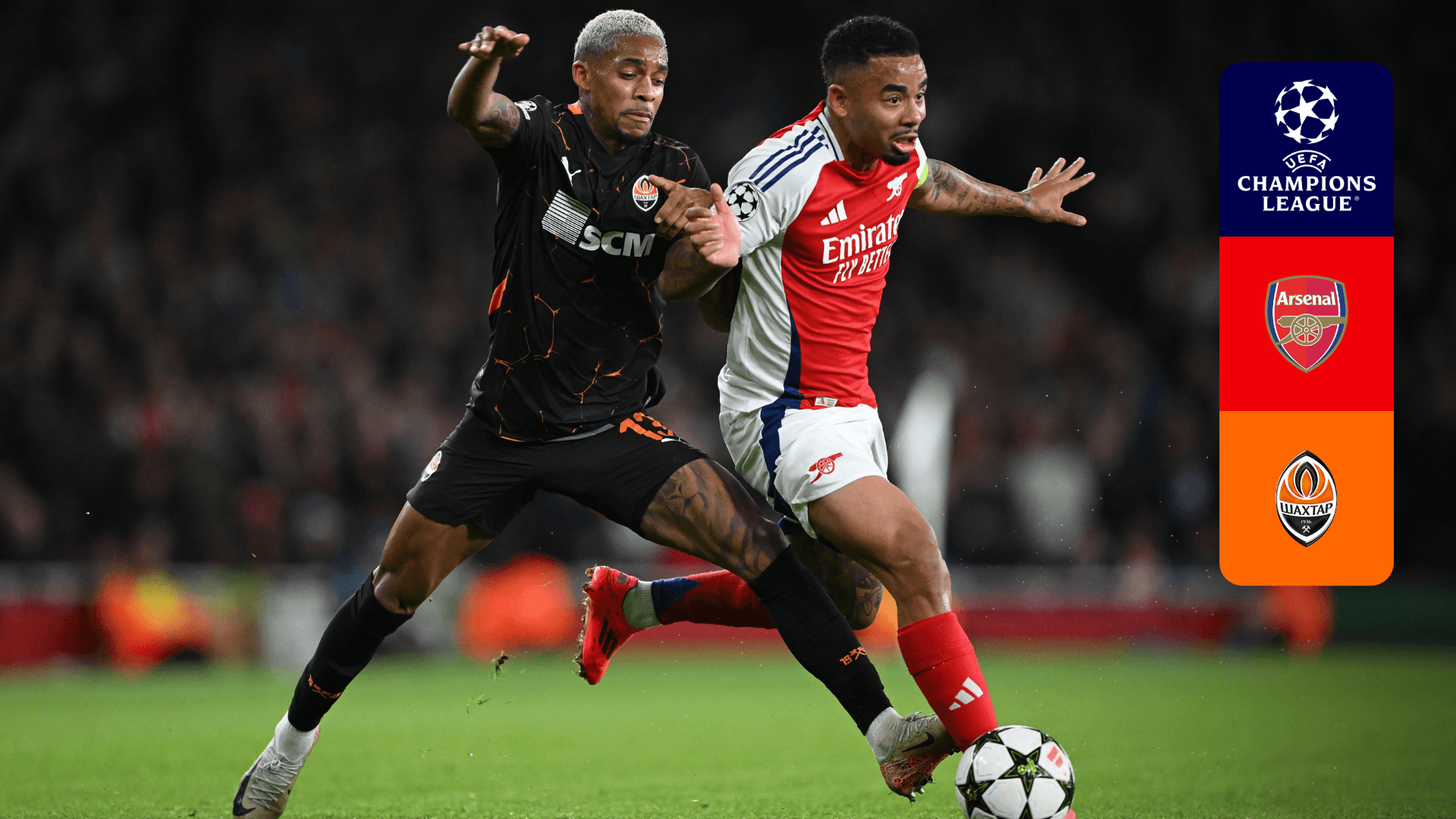 Regarder Arsenal vs. Shakhtar Donetsk en Direct Live | DAZN CA