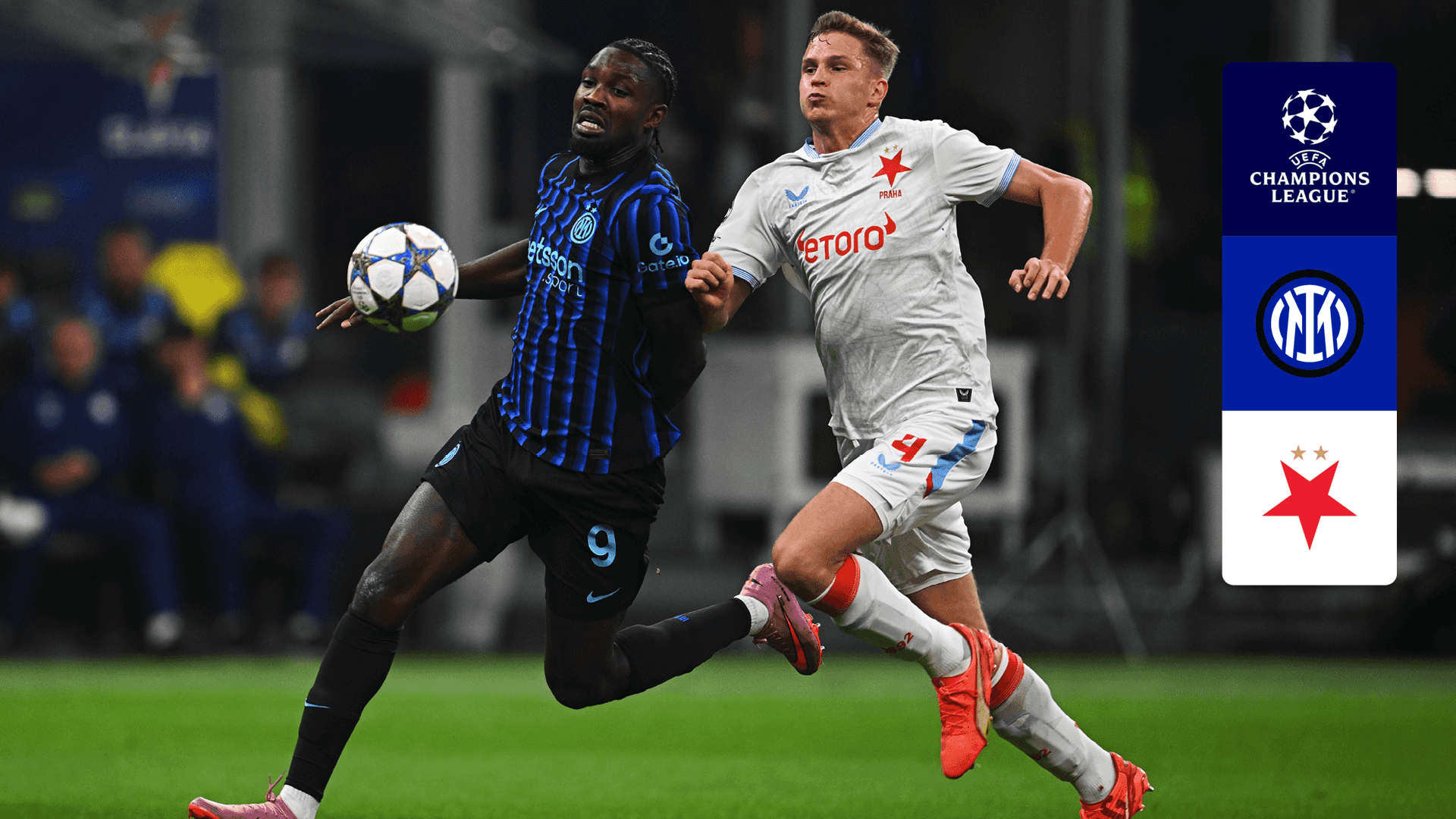 Watch Inter x Slavia Praga Live Stream Online | DAZN PT