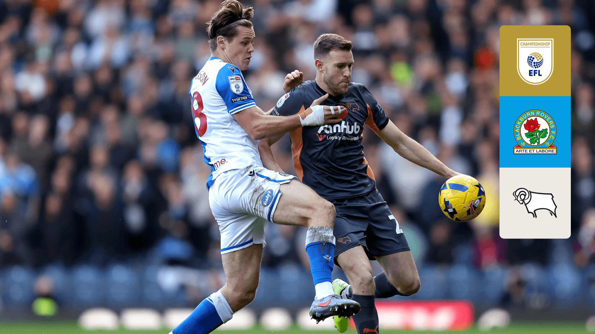 Watch Blackburn vs. Derby Live Stream Online | DAZN CA