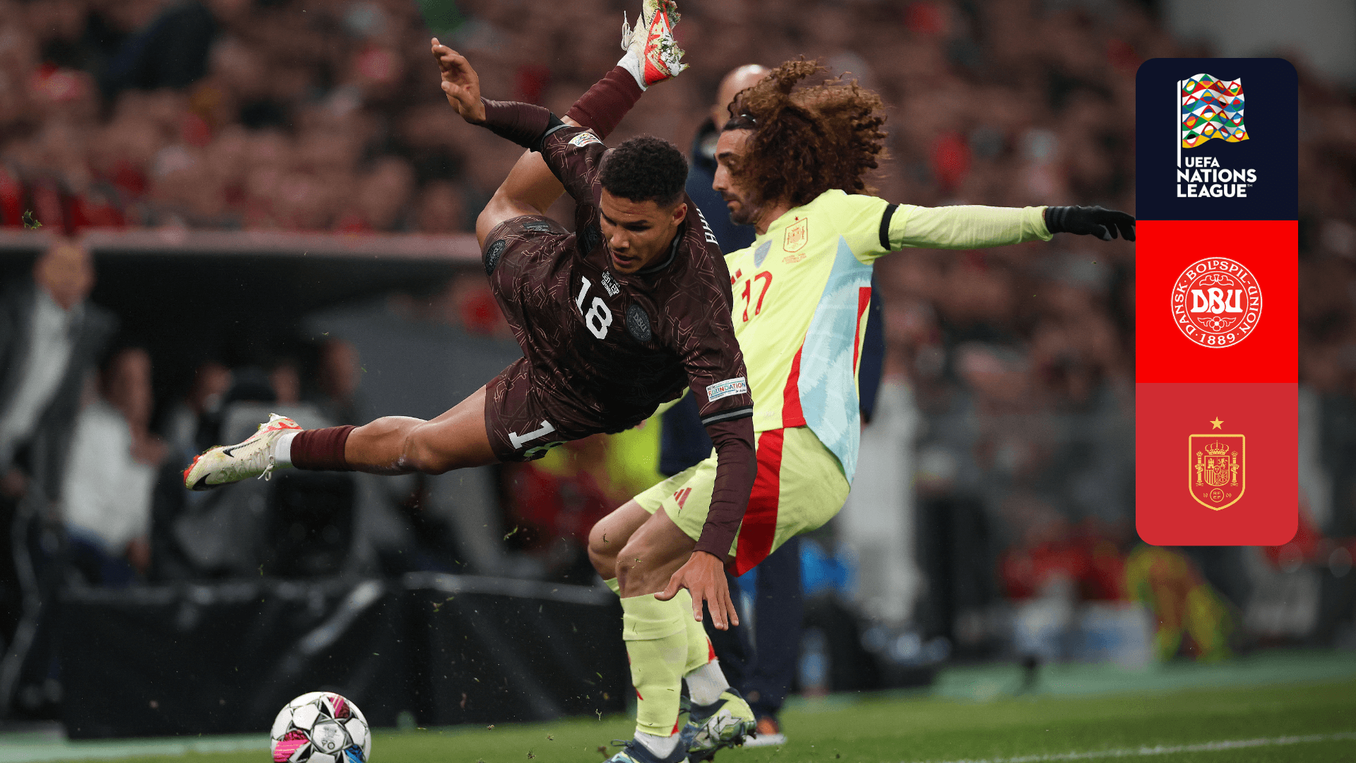 Watch Denmark - Spain Live Stream | DAZN BE