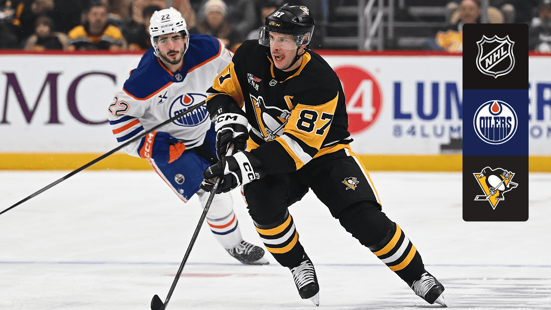 Watch Oilers @ Penguins Live Stream Online | DAZN AE