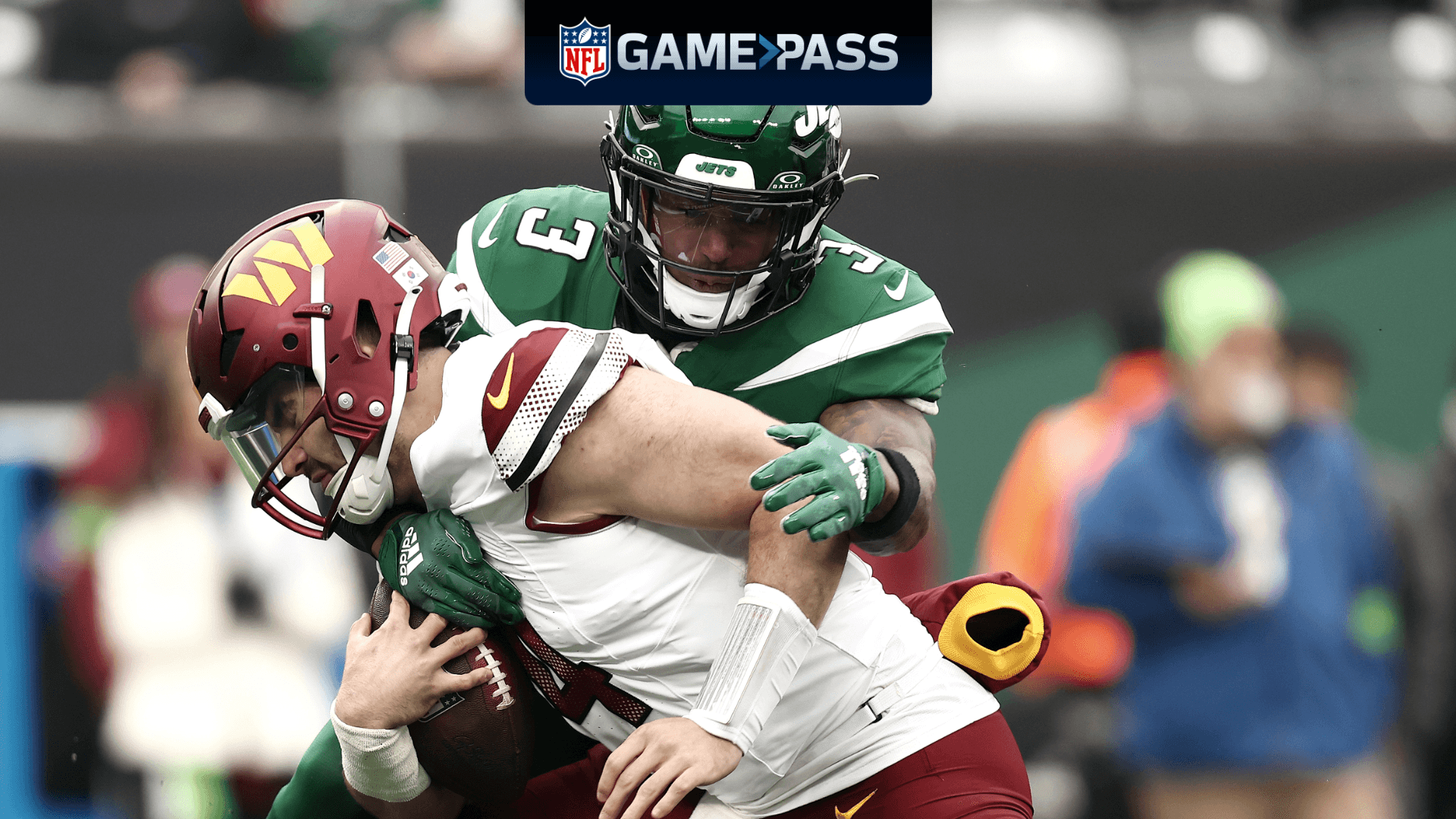 شاهد البث المباشر لـ Commanders @ Jets | DAZN AE