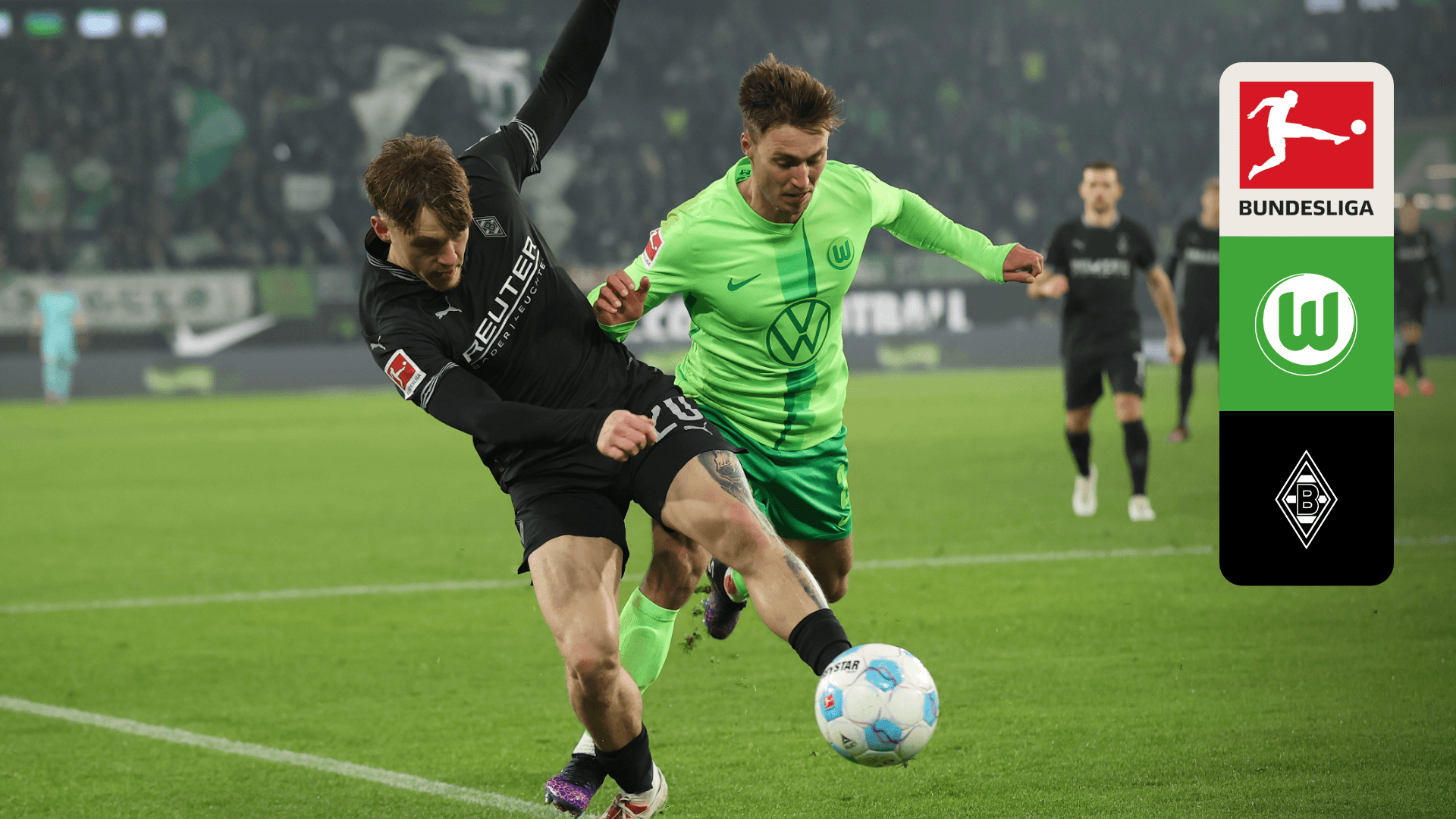 Watch Wolfsburg x M'gladbach Live Stream | DAZN PT