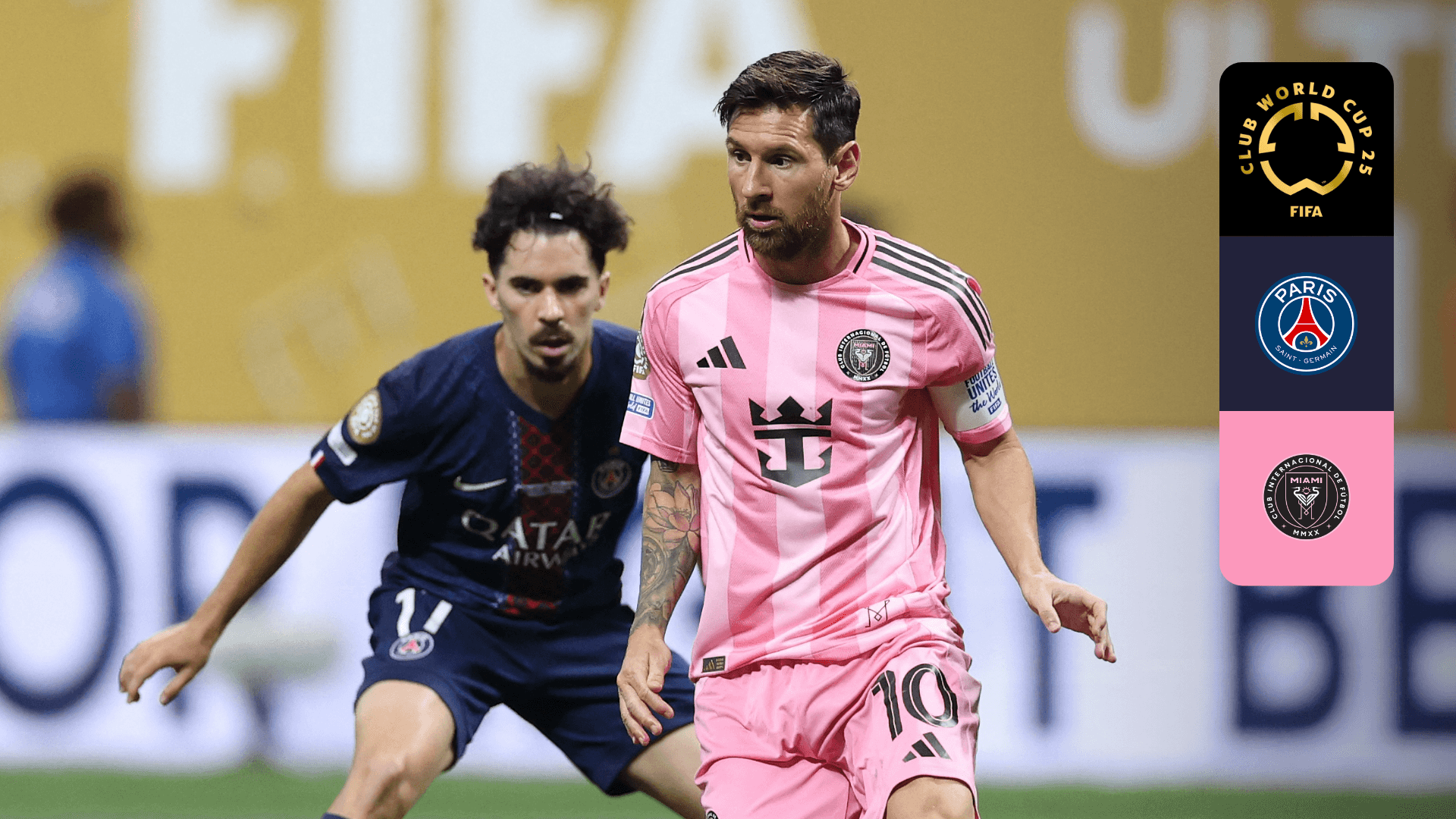 Watch Paris Saint-Germain vs. Inter Miami CF Online | DAZN TW