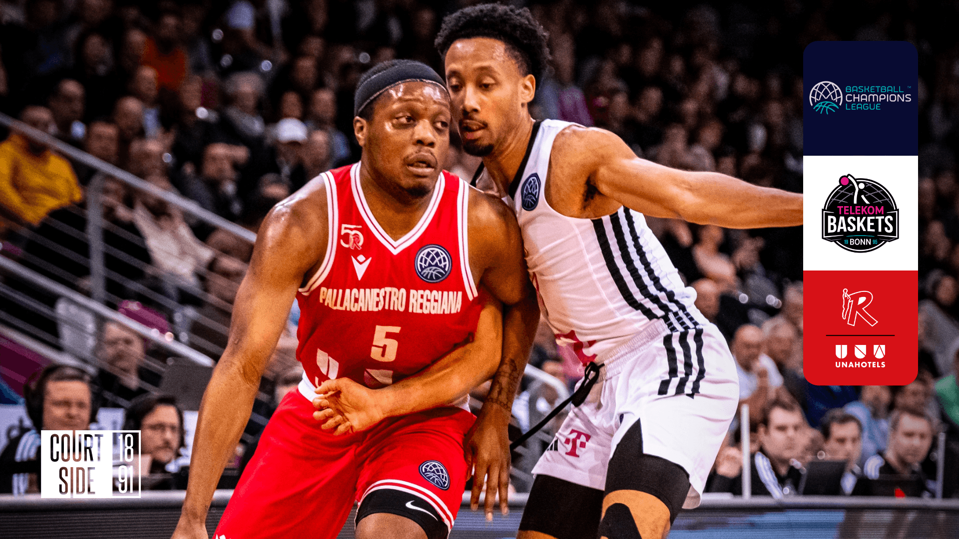 Assista a Telekom Baskets Bonn vs Pallacanestro Reggiana ao vivo | DAZN BR