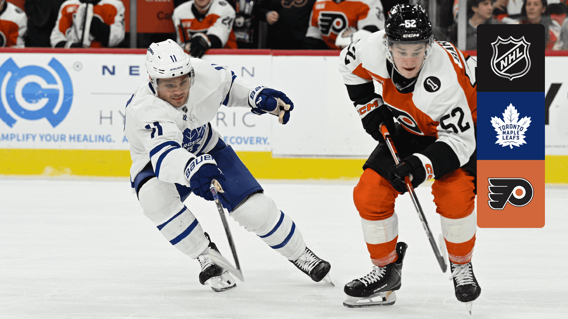 Watch Maple Leafs @ Flyers Live Stream Online | DAZN IN