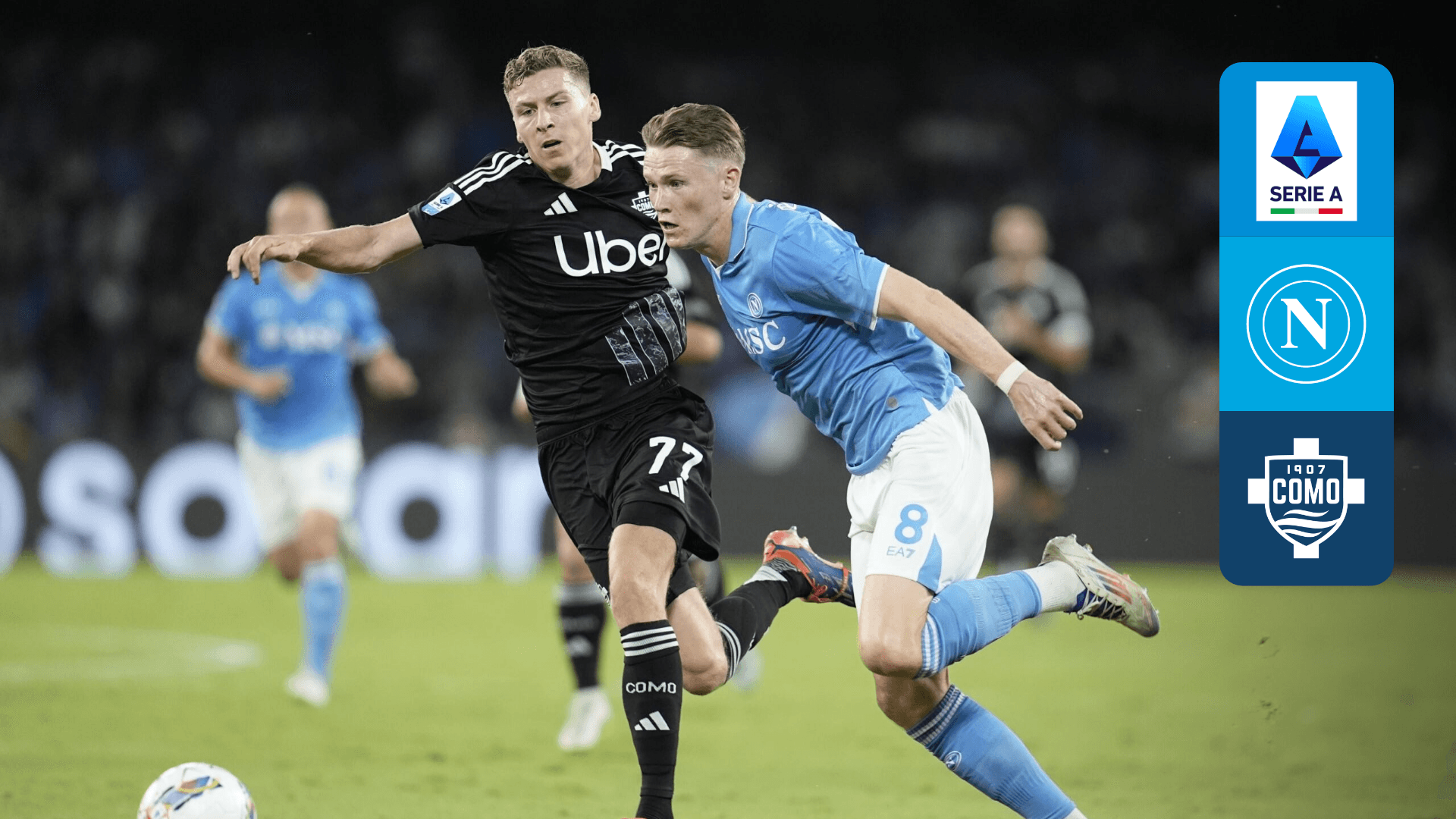 Watch Napoli - Como (Italian commentary) Live Stream | DAZN CH