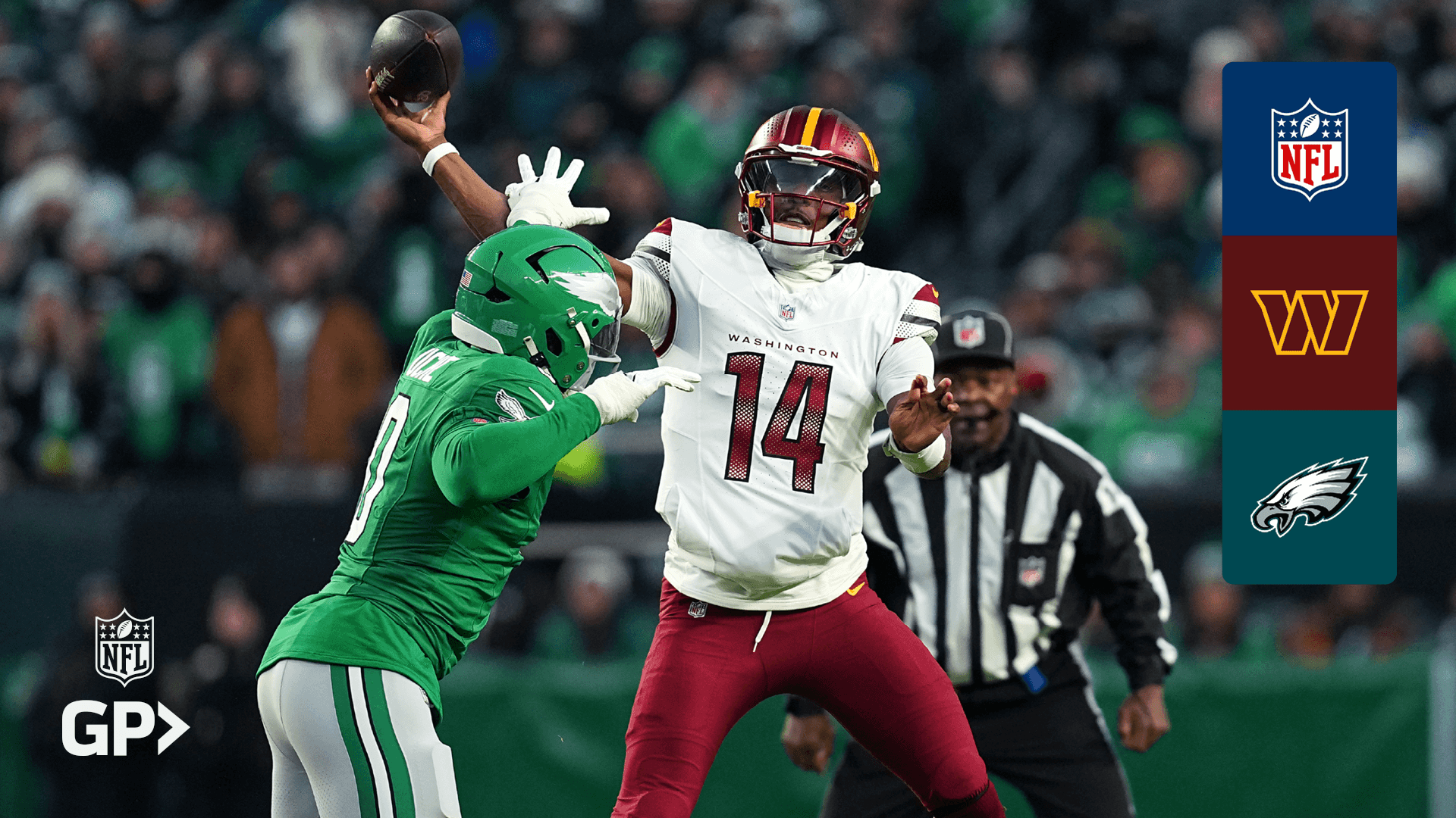 Assista Commanders @ Eagles ao vivo online | DAZN BR