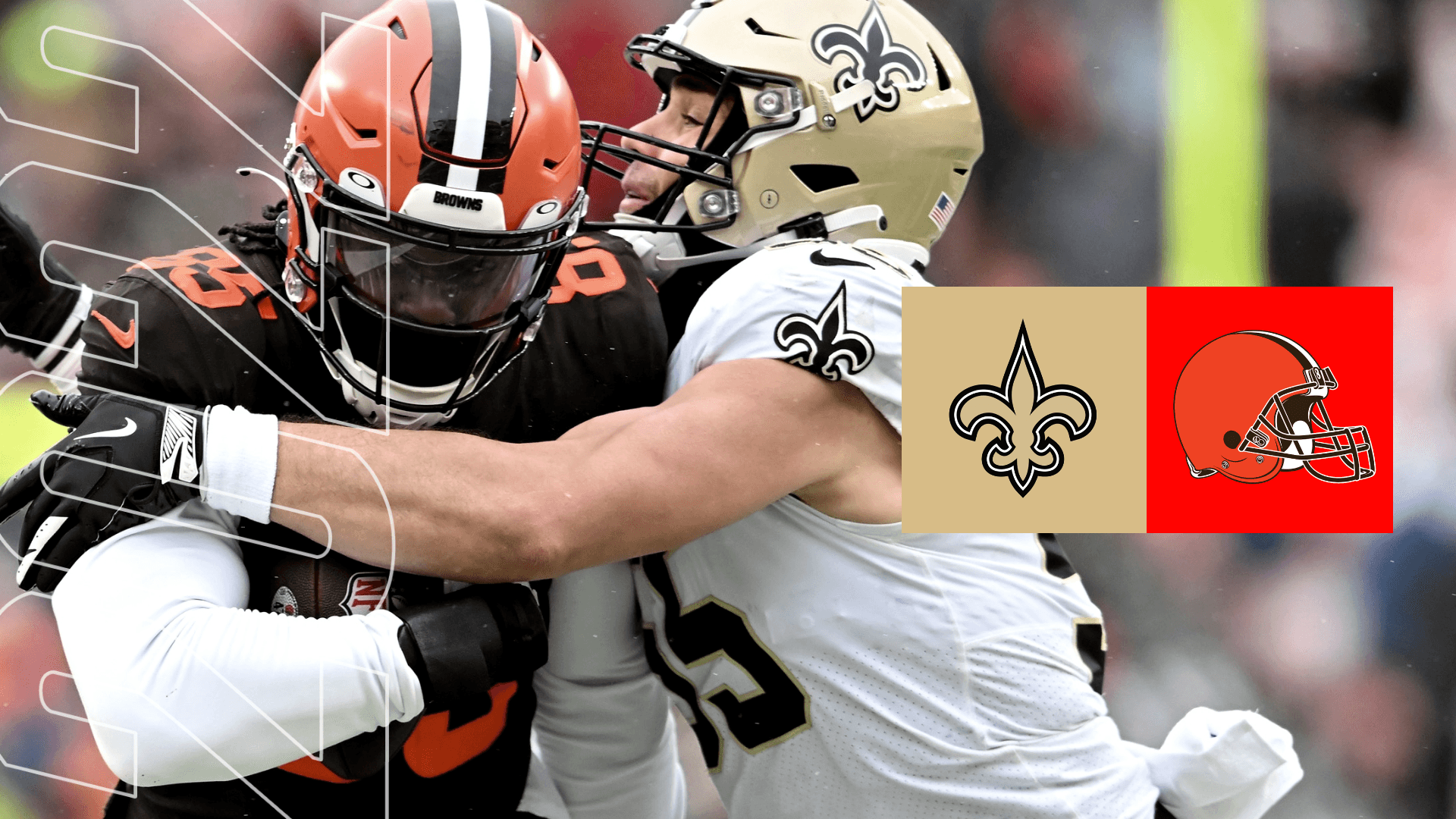 Watch Saints @ Browns Live Stream | DAZN TF