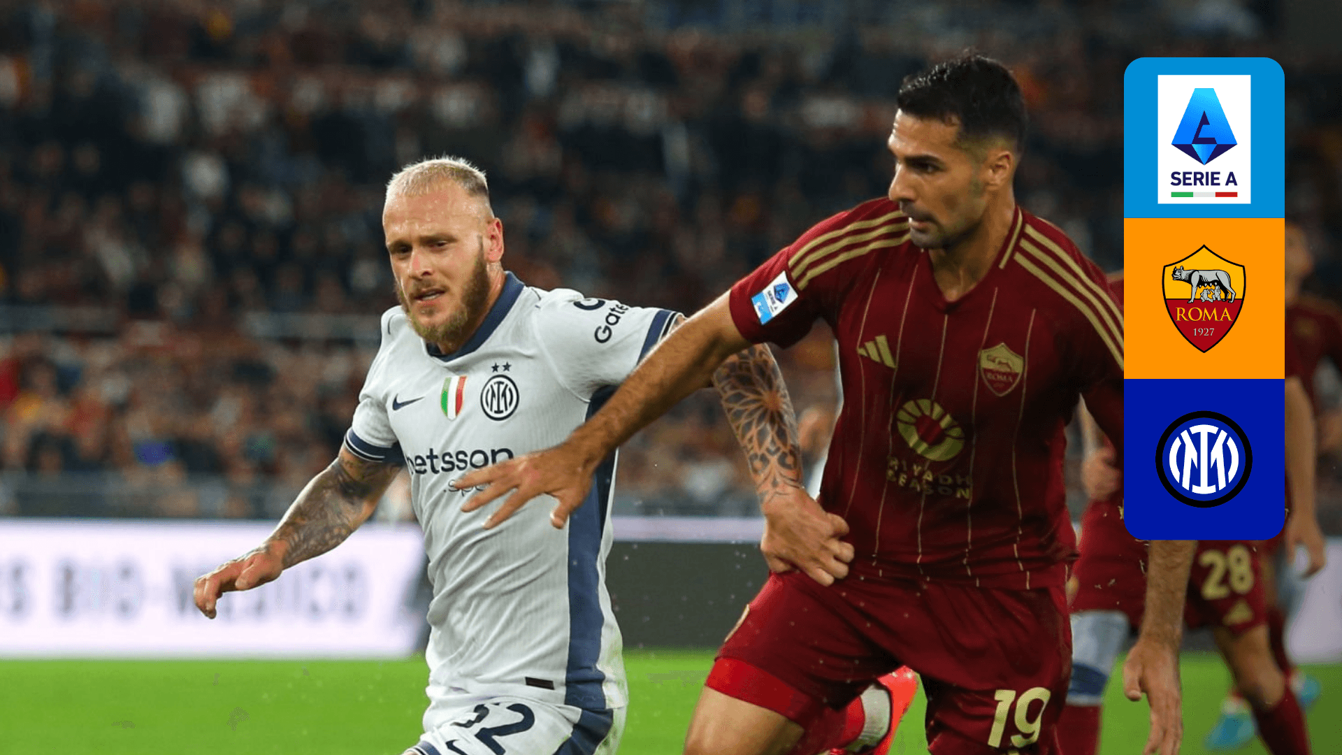 Watch AS Roma - Inter Live Stream | DAZN ES