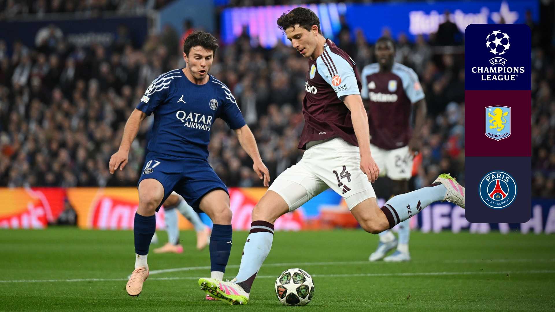 Watch Aston Villa vs. PSG Live Stream | DAZN NZ