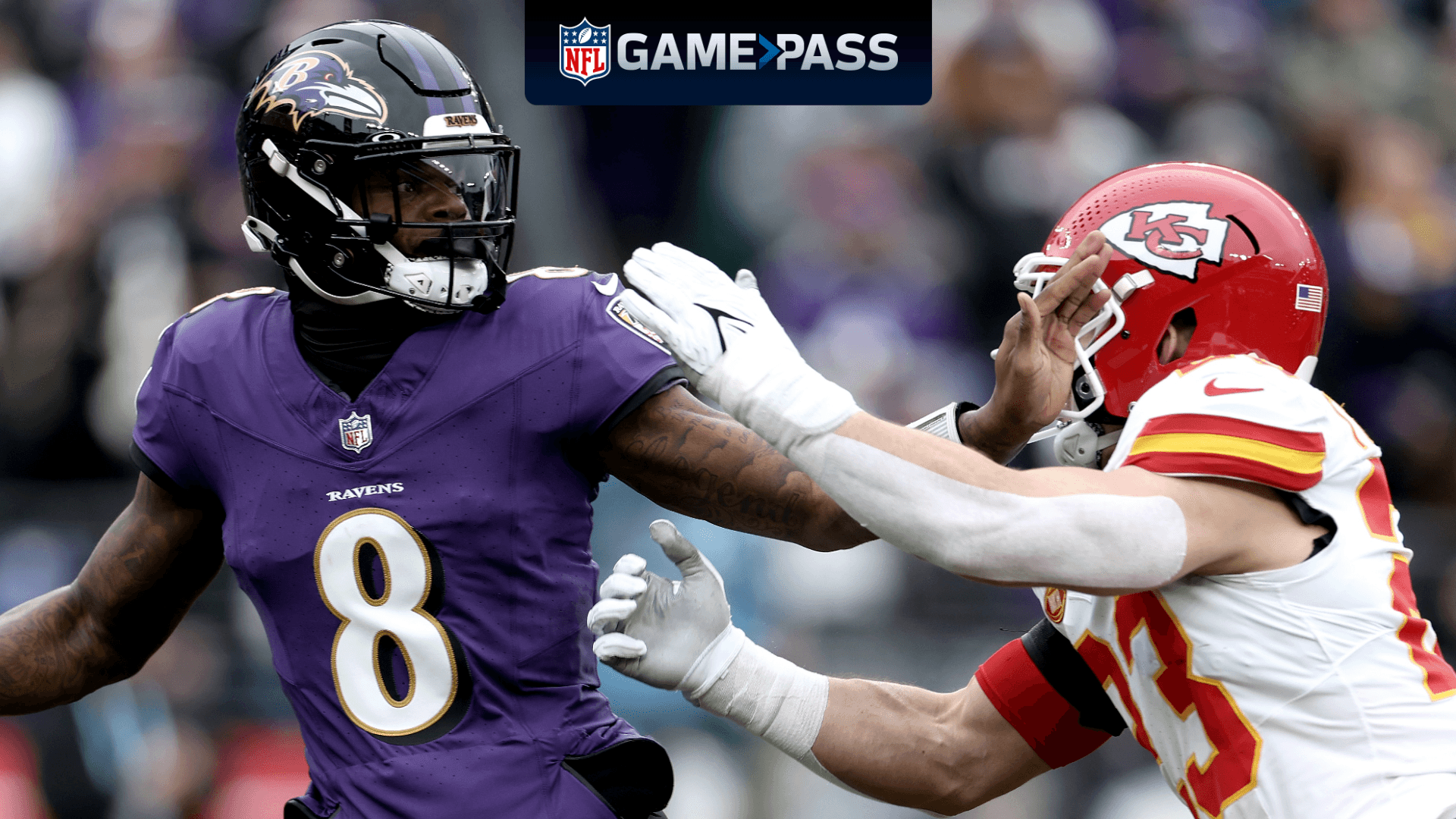 شاهد البث المباشر لـ Chiefs @ Ravens | DAZN EG