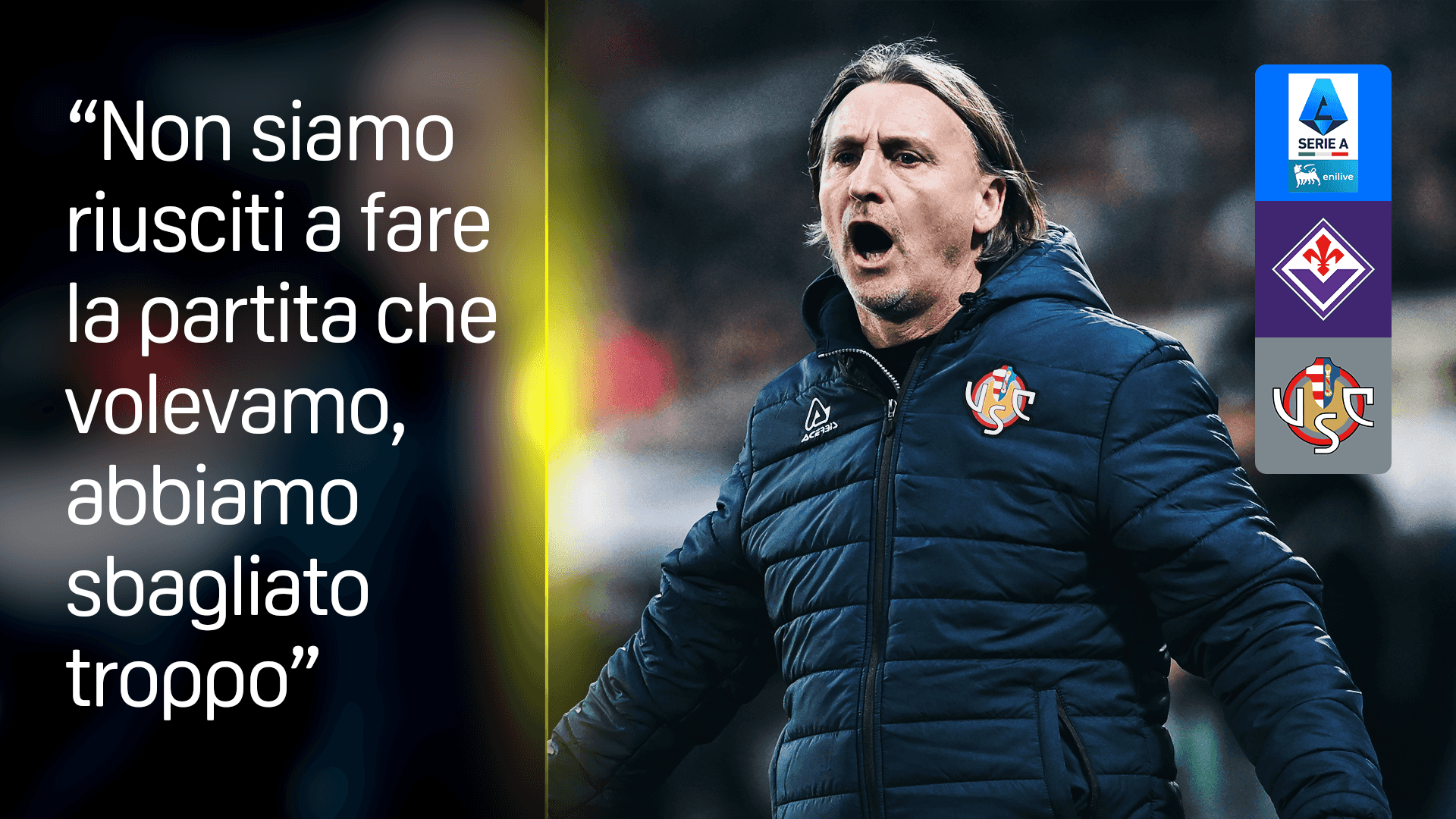 Watch Fiorentina v Cremonese - Post match interview (Cremonese) Live ...