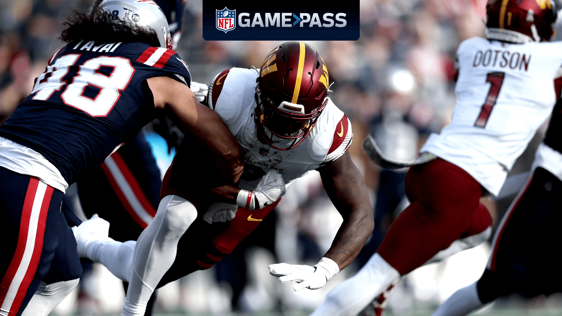 Watch Commanders @ Patriots Live Stream | DAZN KW