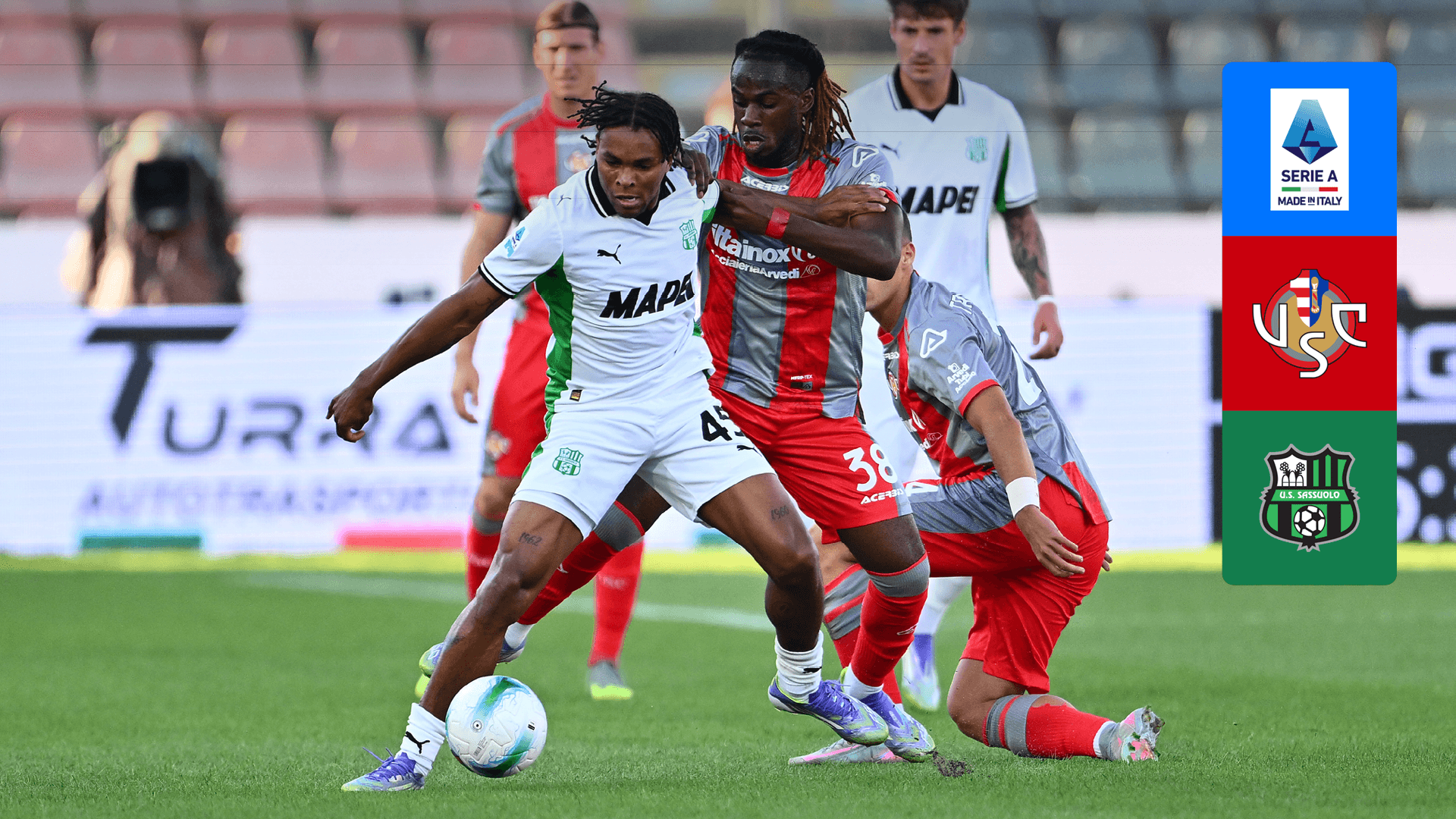 Watch Cremonese v Sassuolo Live Stream Online | DAZN JP