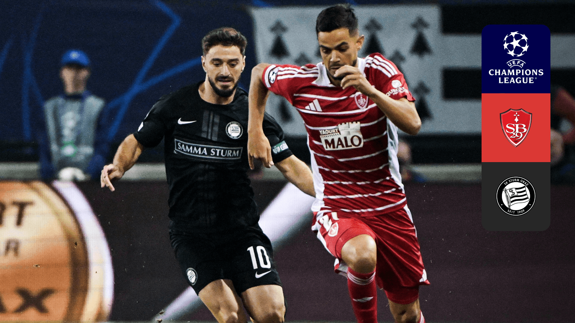 Watch Brest vs. Sturm Graz Live Stream | DAZN CA