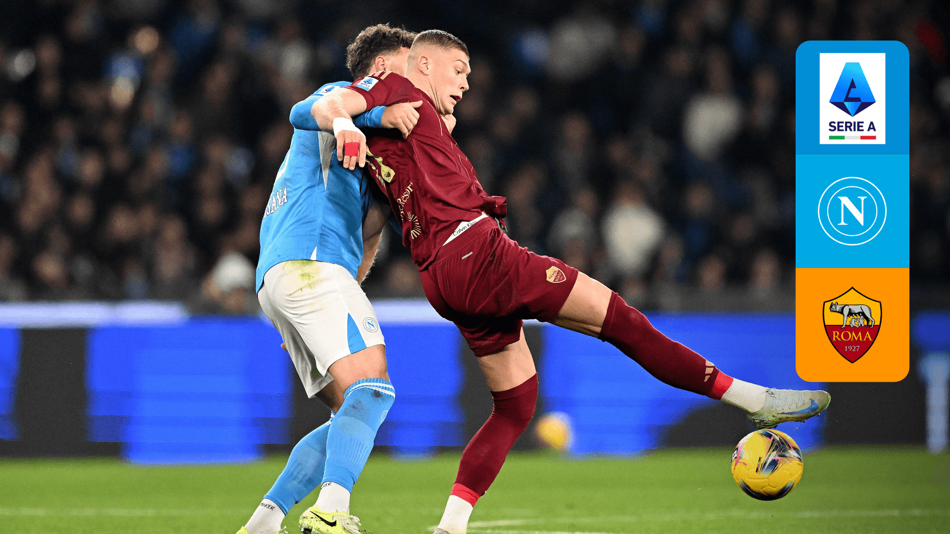 Watch Napoli - Roma (Italian commentary) Live Stream | DAZN CH