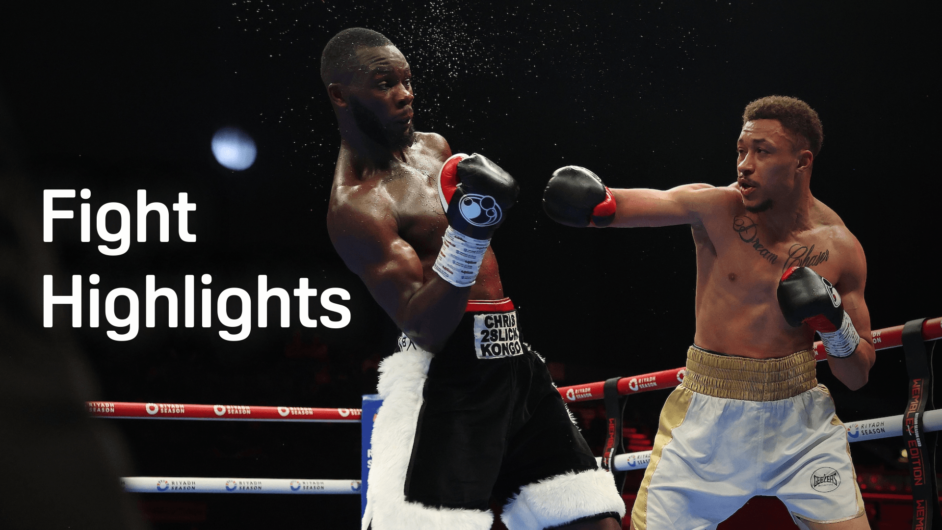 Watch Kongo vs. Quinn - Fight Highlights Online | DAZN TF