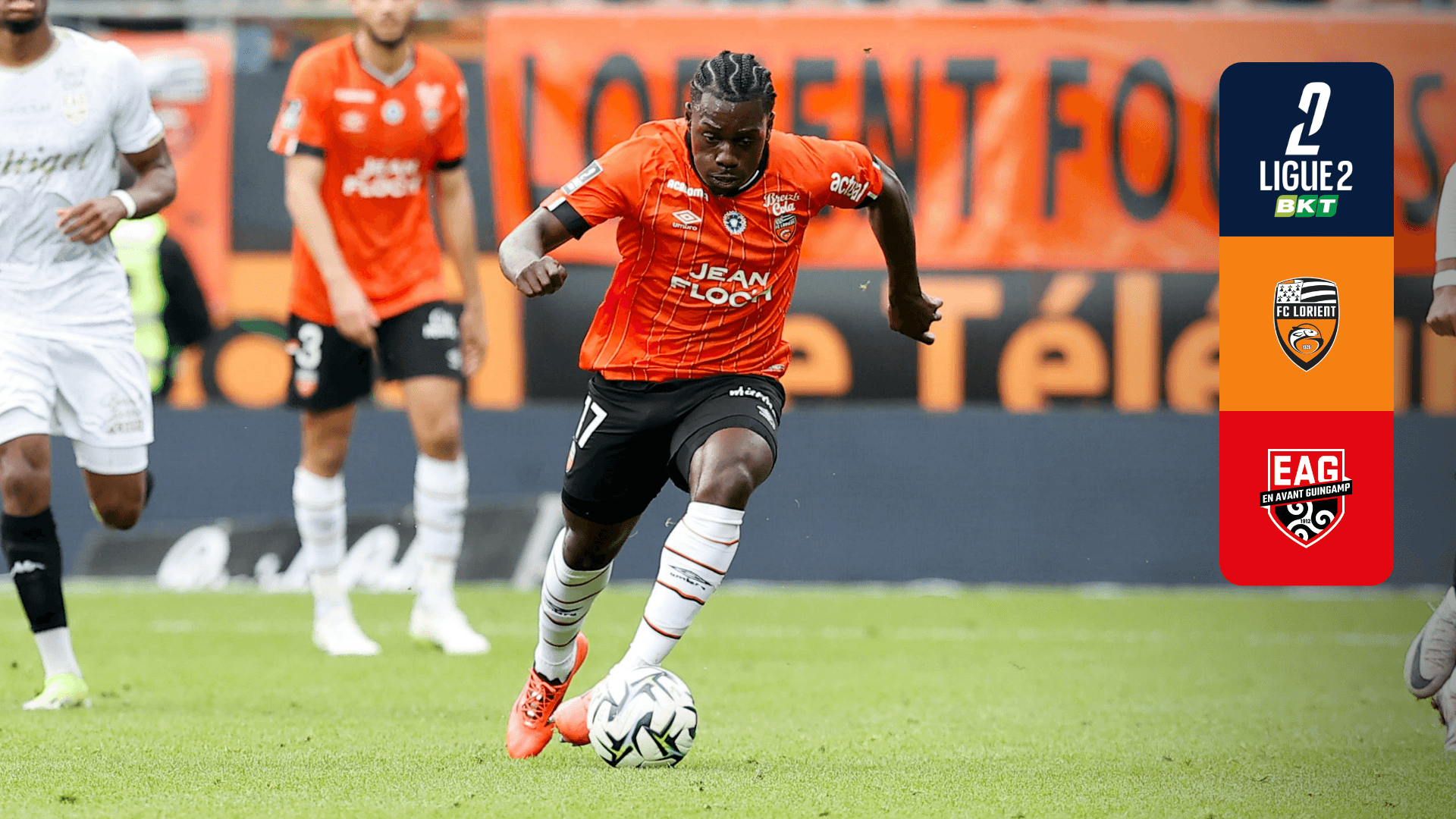 Watch Lorient - Guingamp Live Stream | DAZN DE