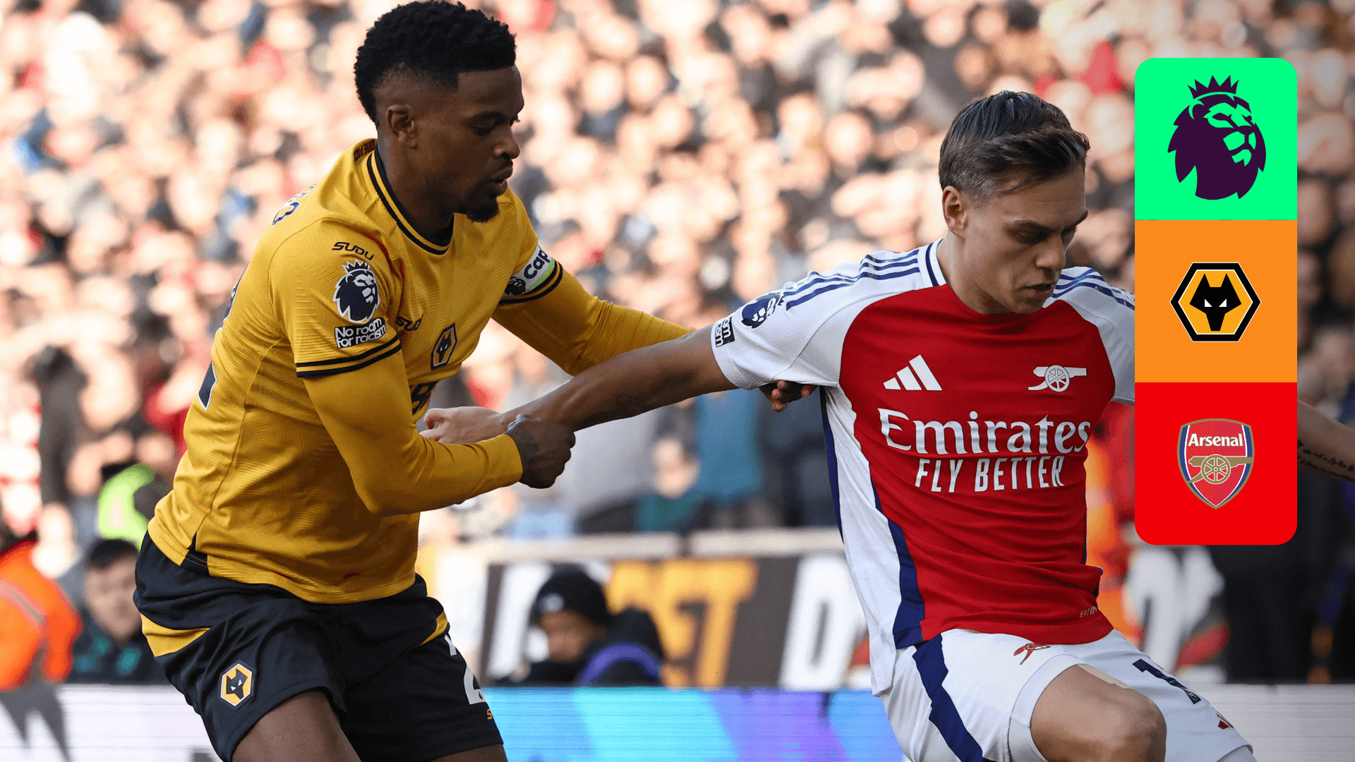 Watch Wolverhampton - Arsenal Live Stream | DAZN ES