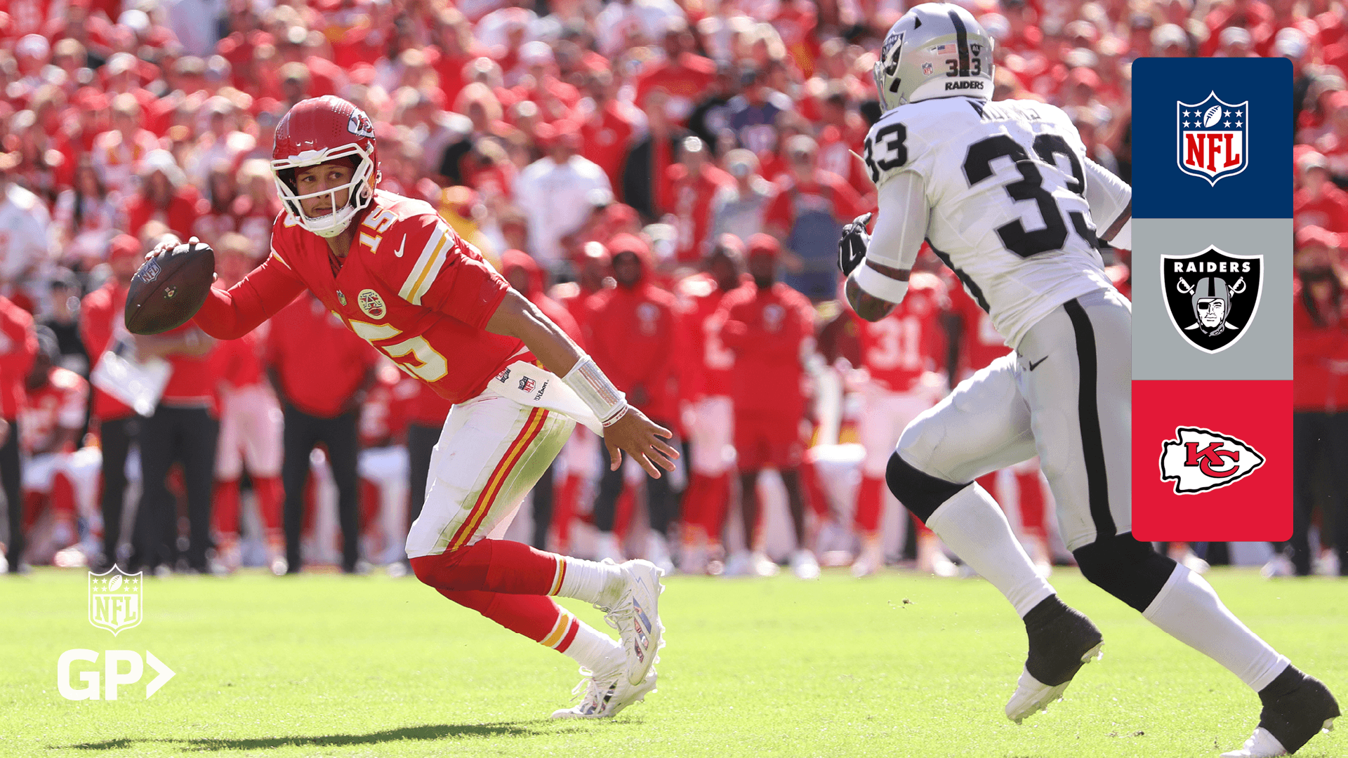 Watch Raiders @ Chiefs Live Stream Online | DAZN IE