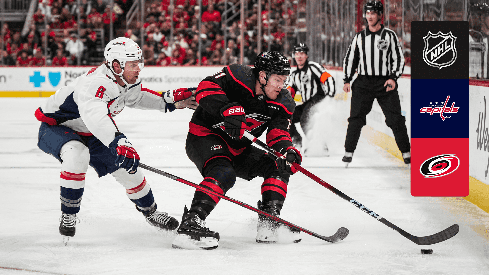 Watch Capitals @ Hurricanes Live Stream Online | DAZN IN