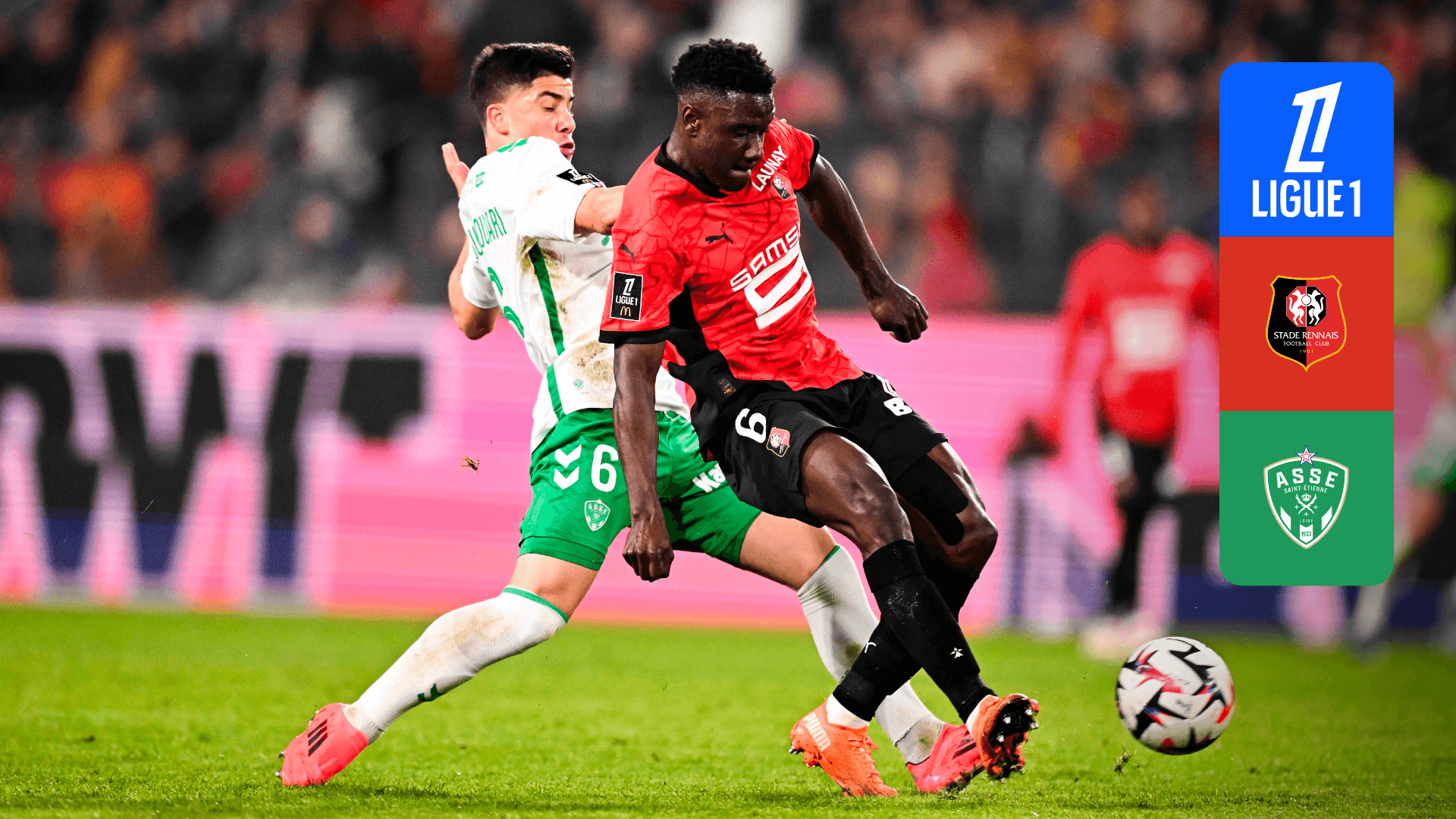 Watch Rennes - Saint-Etienne Live Stream | DAZN DE