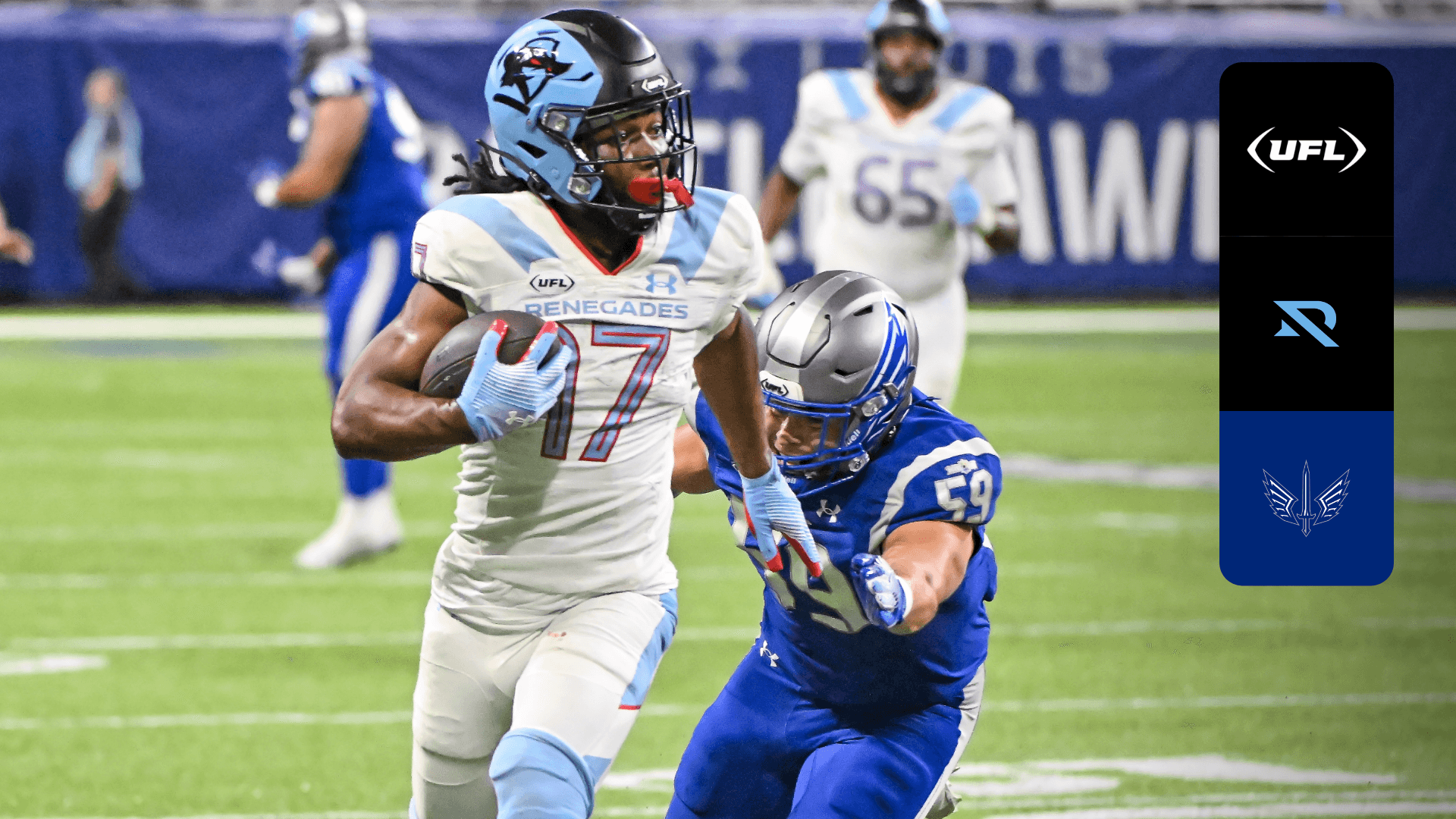 شاهد البث المباشر لـ Arlington Renegades @ St. Louis Battlehawks | DAZN EG