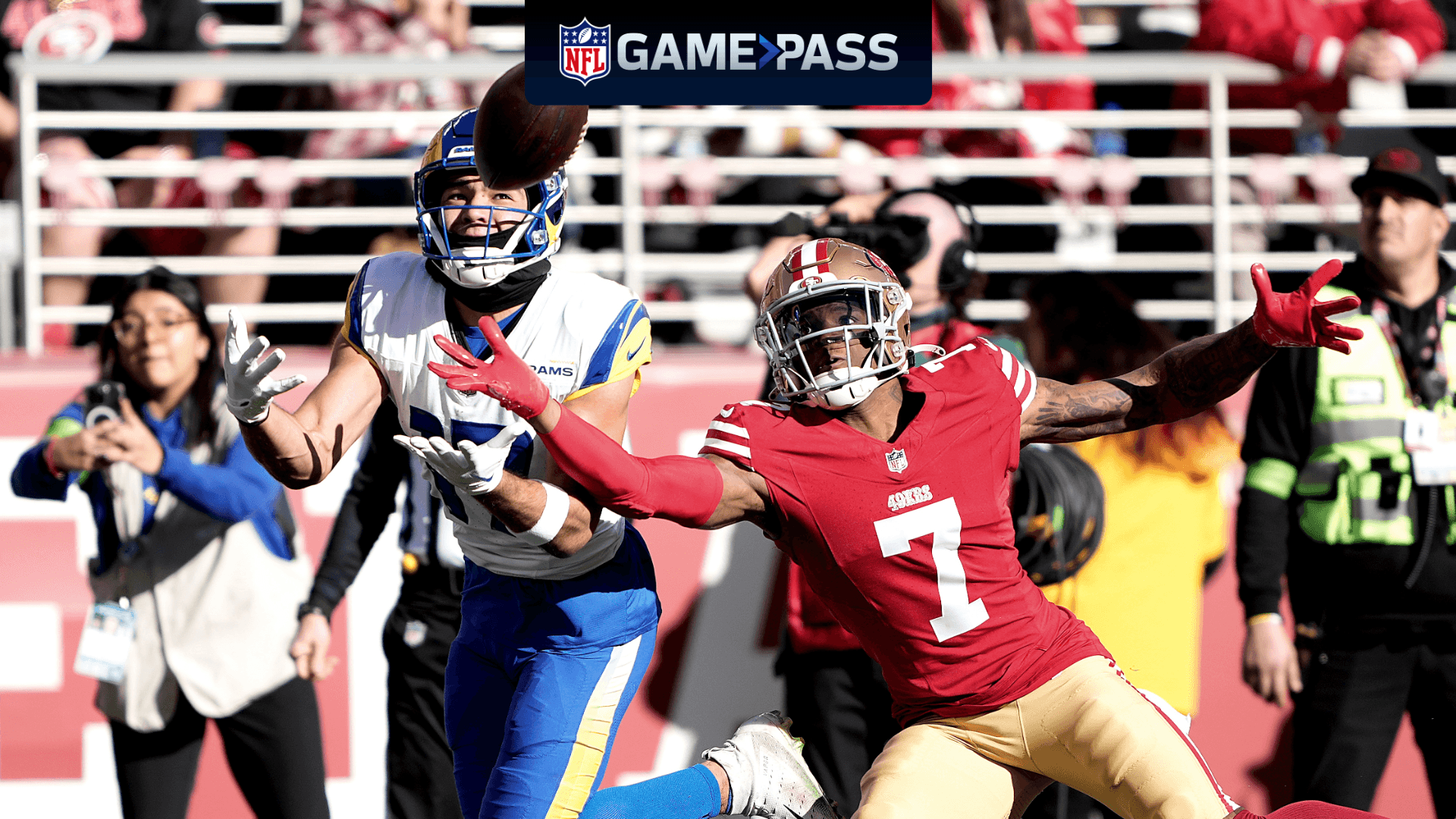 شاهد البث المباشر لـ Rams @ 49ers | DAZN JO